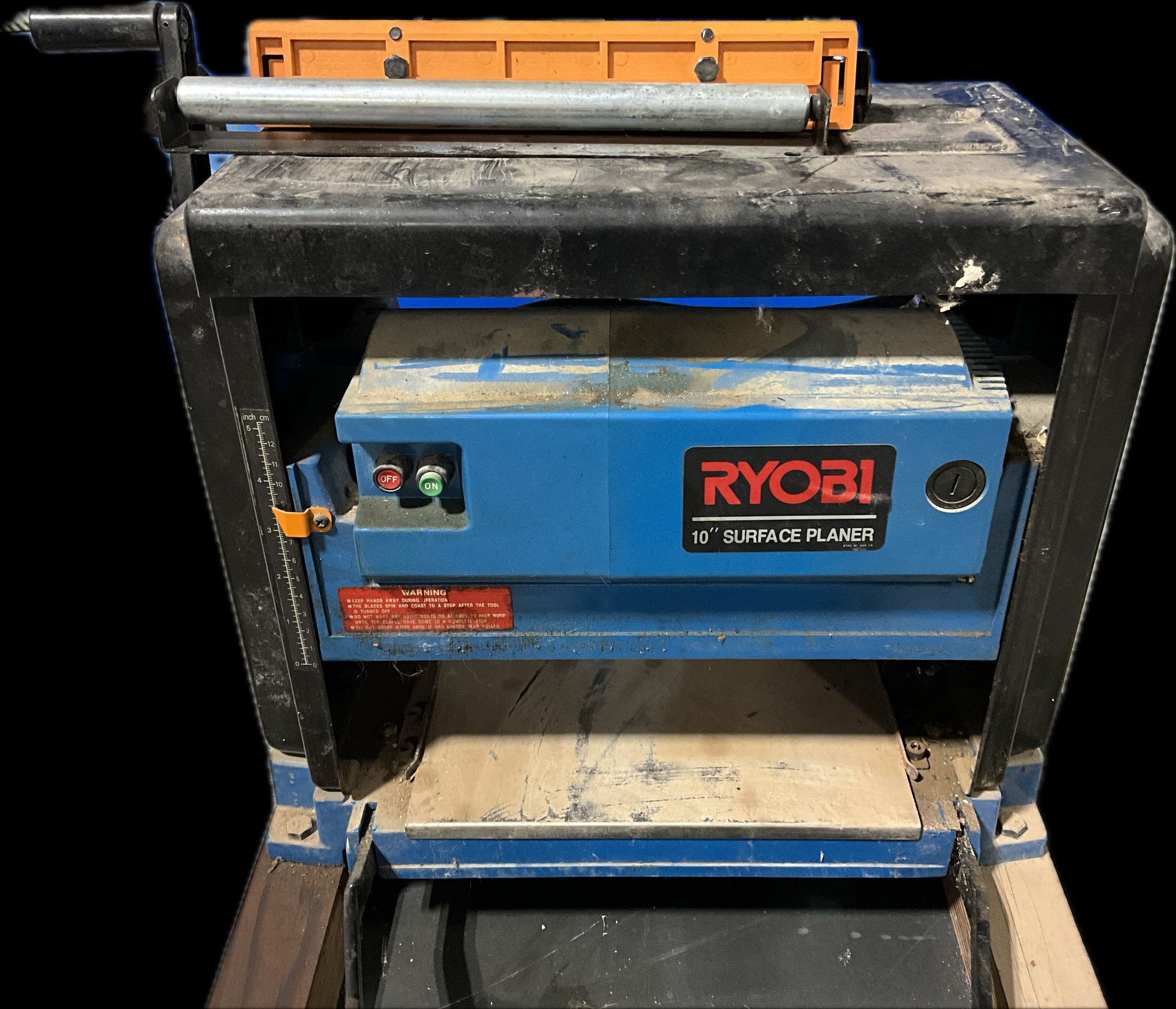 Ryobi 10 Inch Surface Planer ~ Made In Japan ~ Tested & Working ~ Model ...