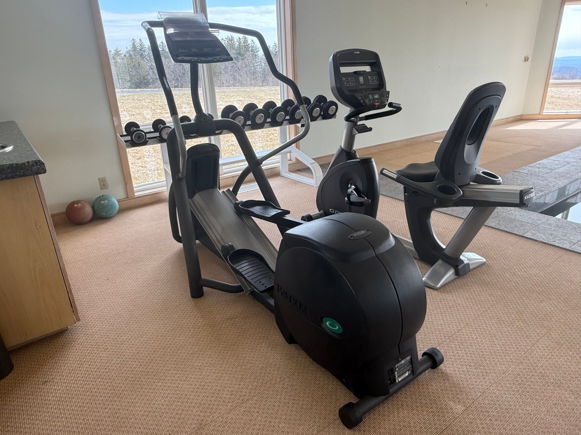 Precor EFX 540 USA Elliptical Cross Trainer #40834098 | Auctionninja.com