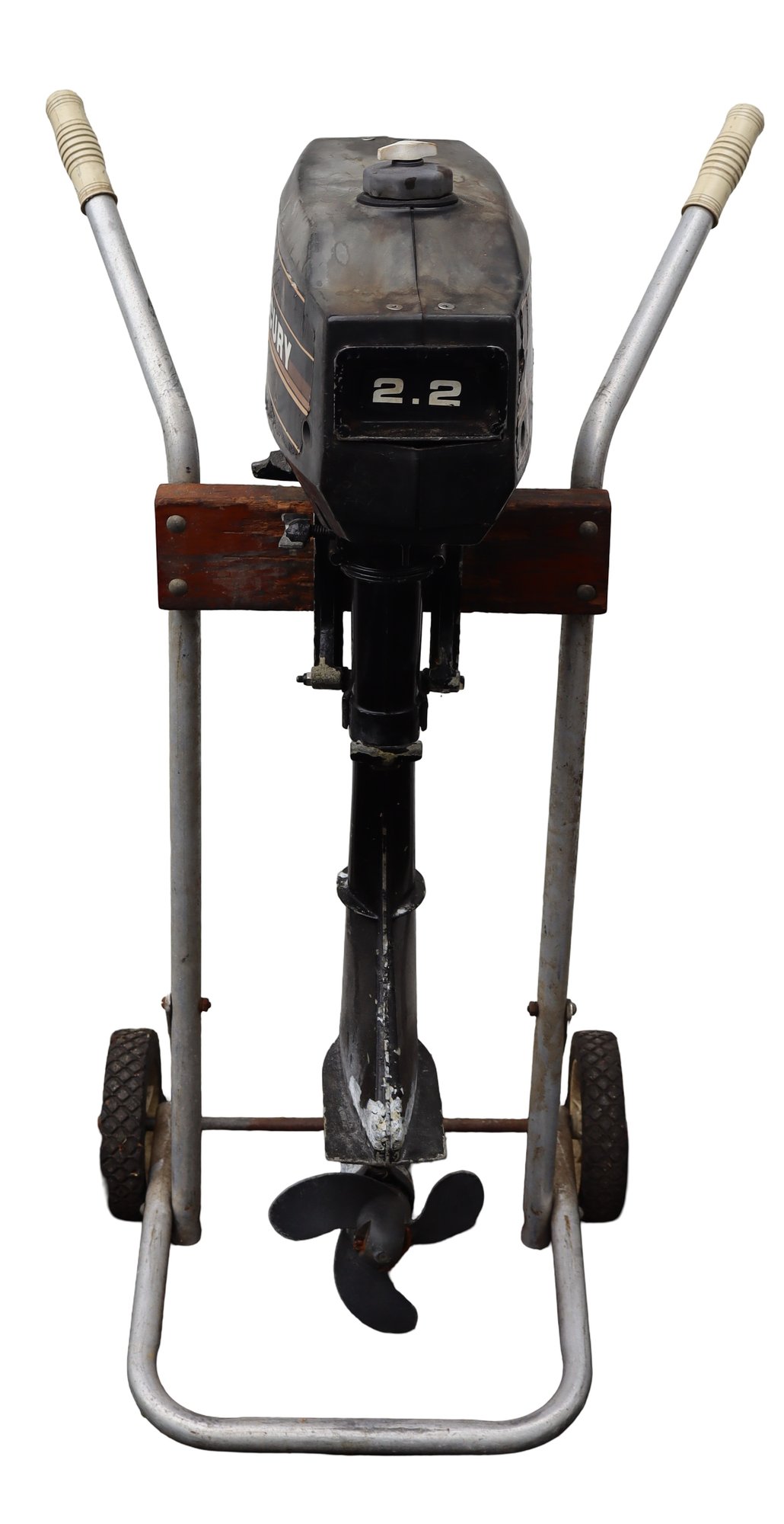 Mercury 2.2 HP 2 Stroke Outboard Boat Motor With Outboard Motor Stand ...