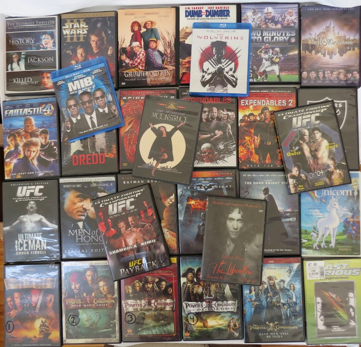 Mixed Genre Lot Of DVDs #1939542 | Auctionninja.com