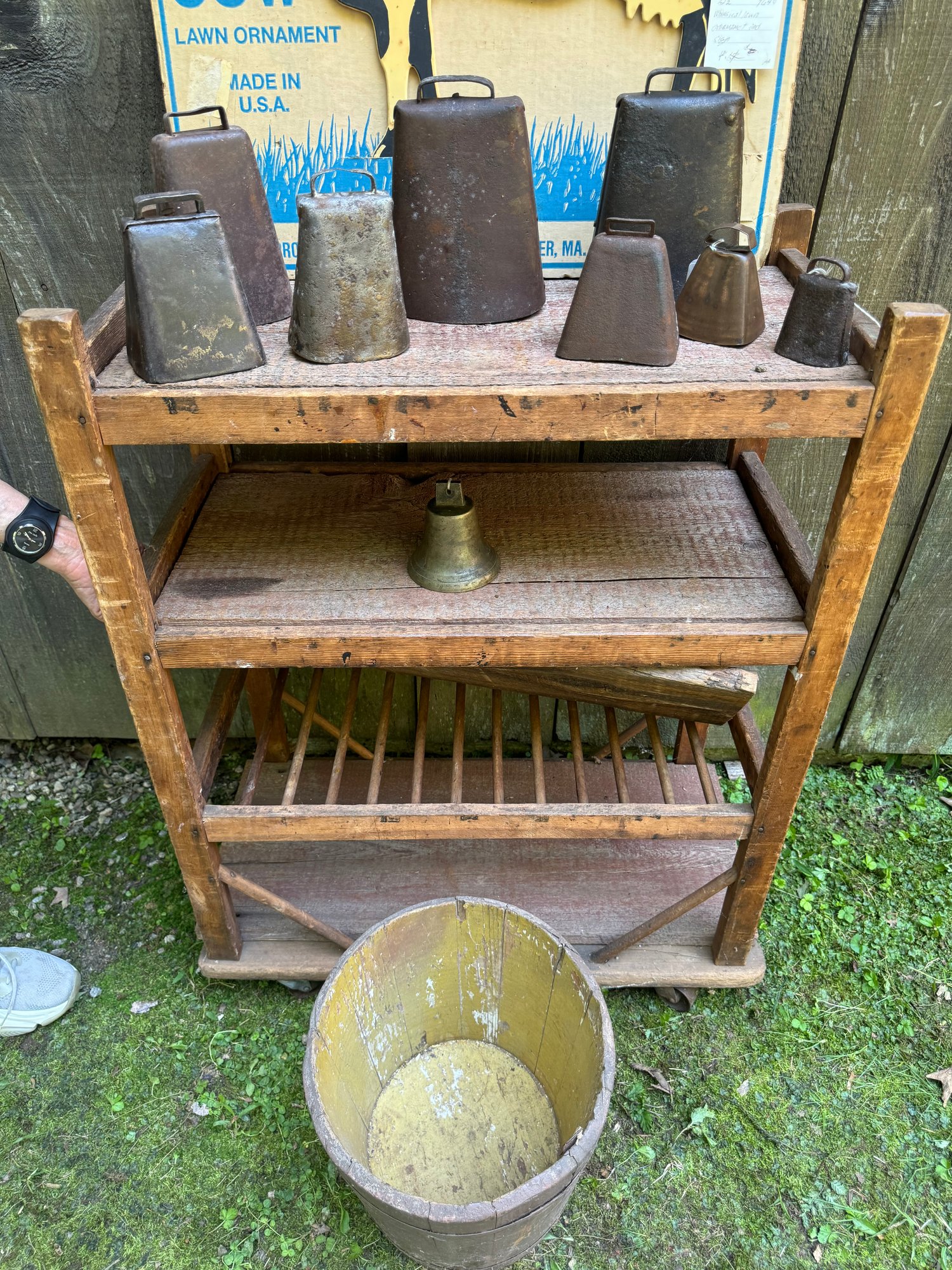 Eight Antique Cow Bells Group & More #1941358 | Auctionninja.com