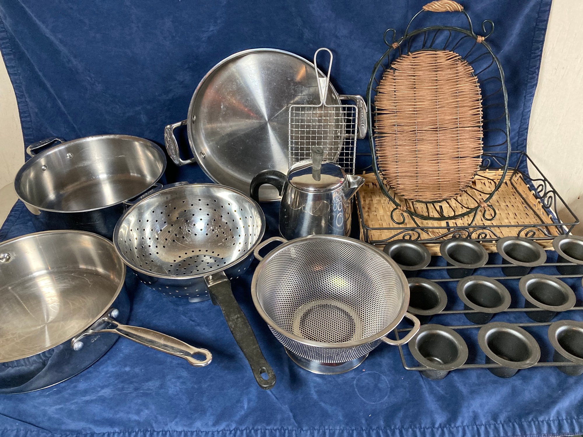3 Whole Totes Of Kitchen Cookware, Totes Included #2079545 ...