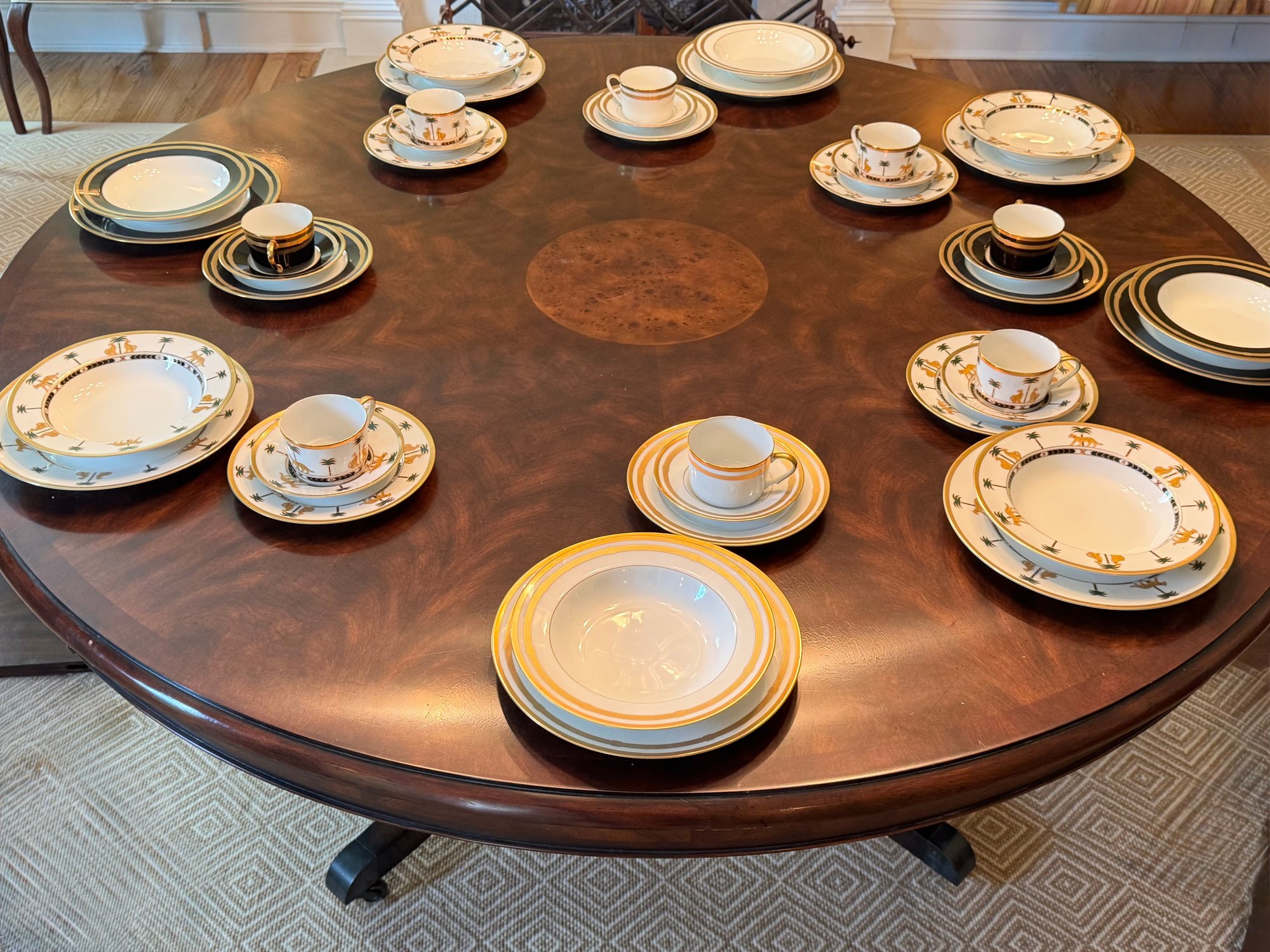 Stunning Set Of Christian Dior China For 8 Eight / Casablanca & Gaudron ...