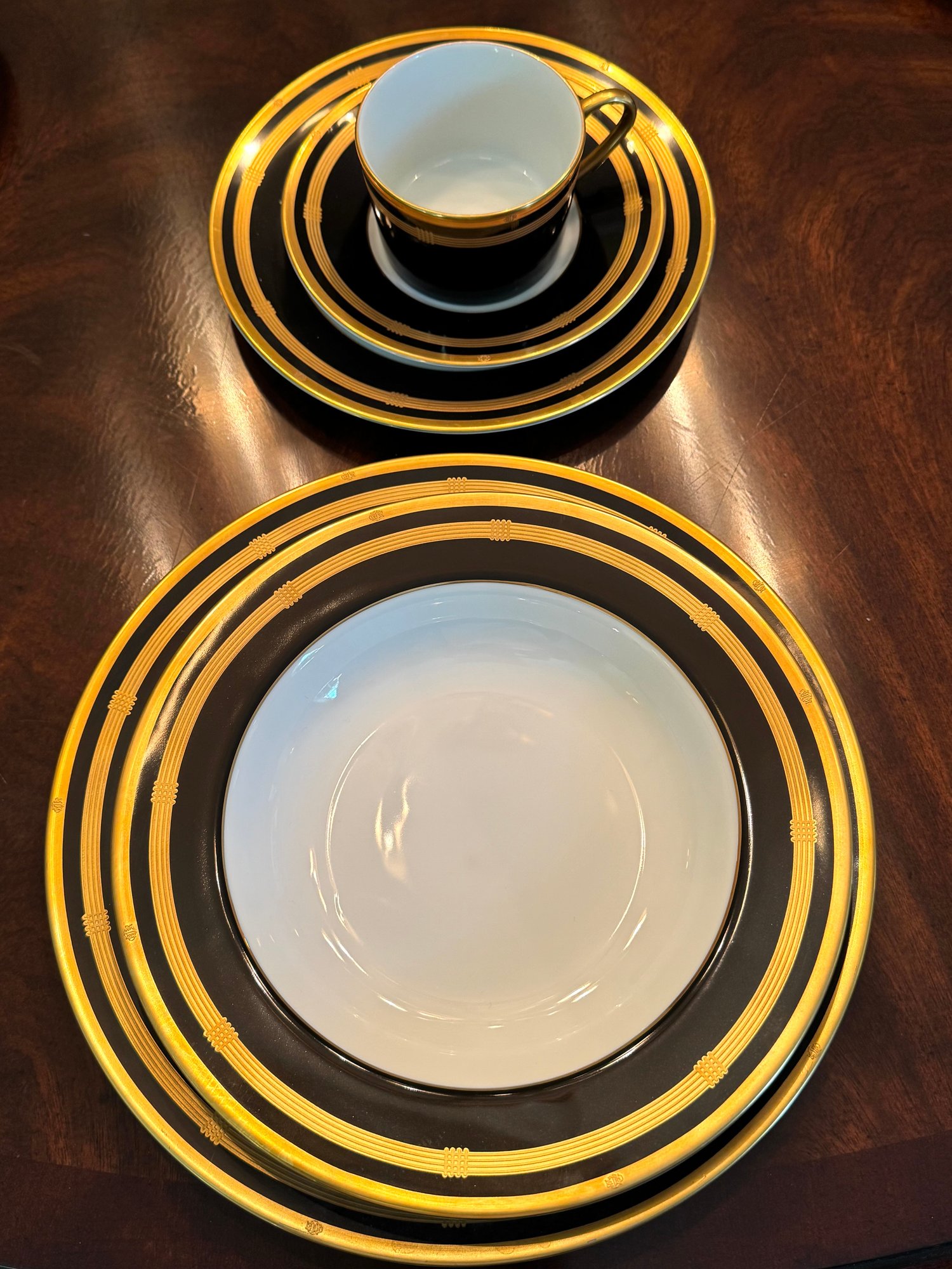 Stunning Set Of Christian Dior China For 8 Eight / Casablanca & Gaudron ...