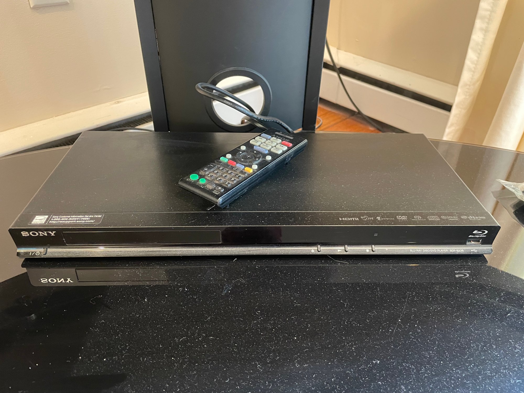 Sony BDP-BX38 Blu-ray Player #1917858 | Auctionninja.com