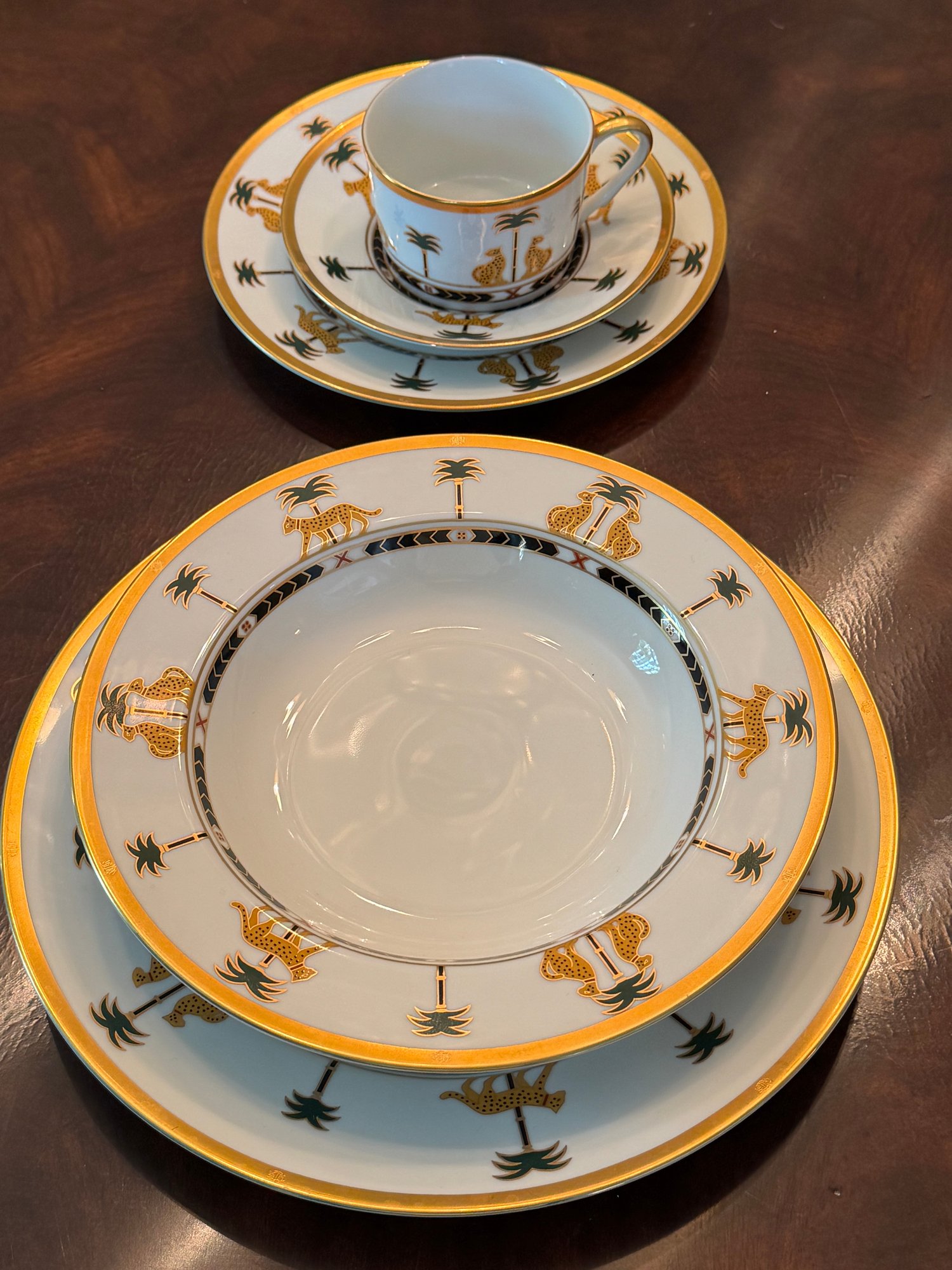 Stunning Set Of Christian Dior China For 8 Eight / Casablanca & Gaudron ...