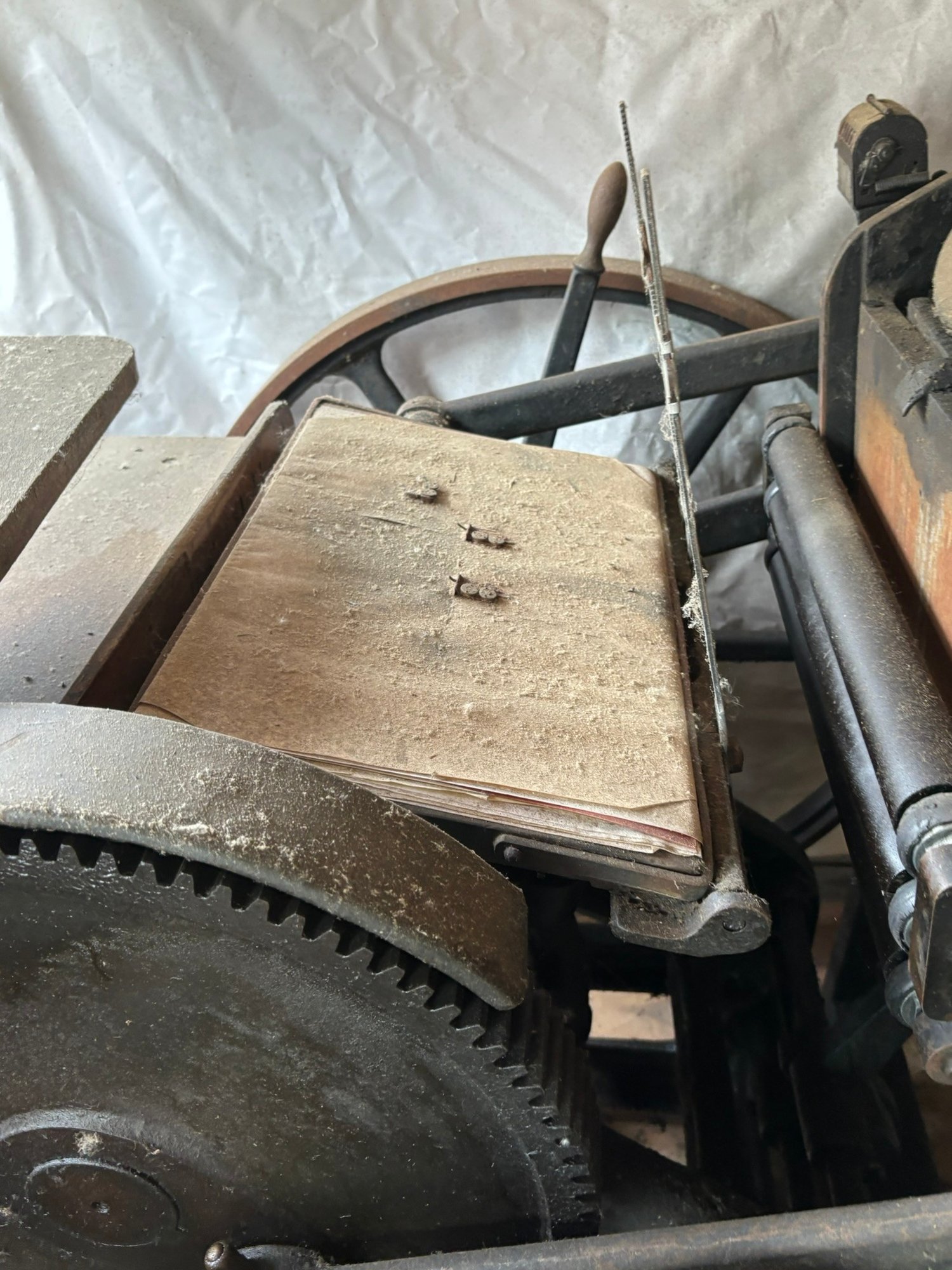 A Chandler & Price Industrial Printing Press With Kimble Electric Motor ...