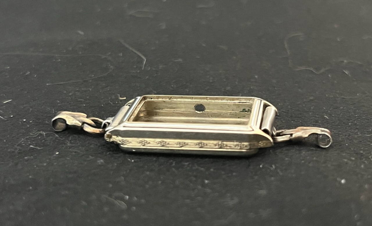 18k White Gold Elgin Watch Case #2154884 | Auctionninja.com