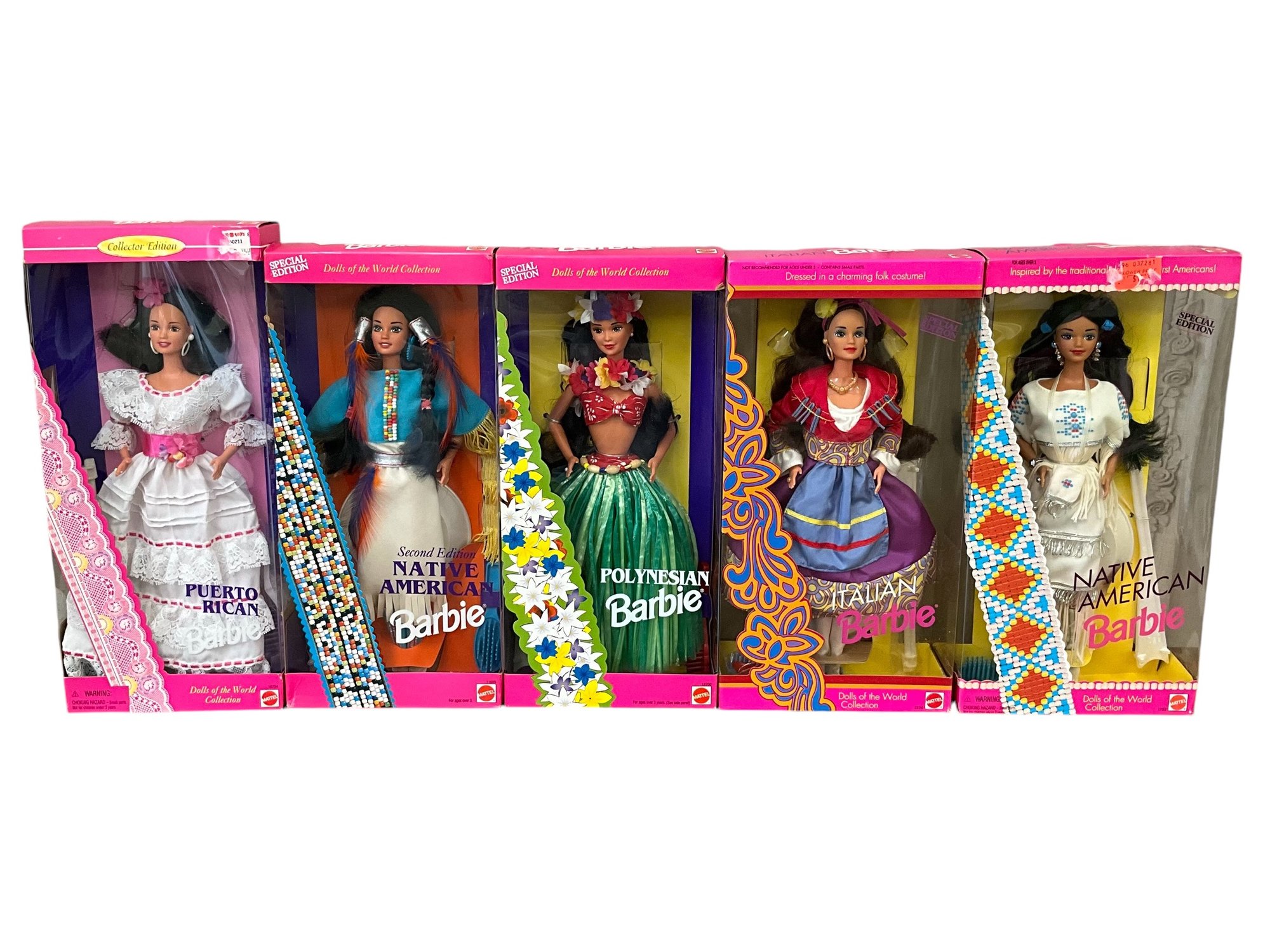 Vintage Collectible Dolls Of The World Mattel Barbie Special Edition ...