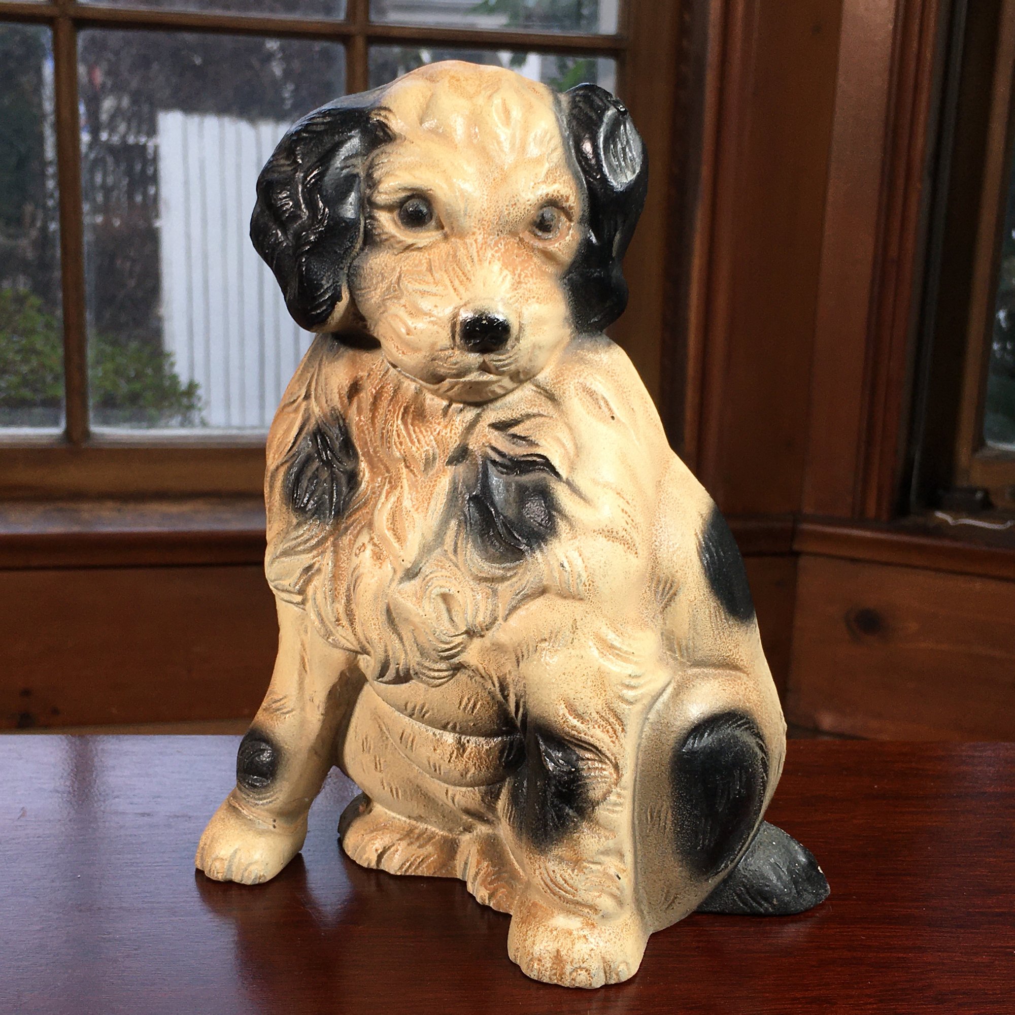 Cute Vintage Style Cast Iron Dog Door Stop - Nice Heavy Weight - Nice ...