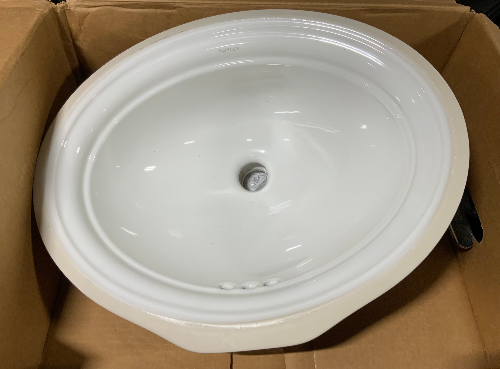 New Kohler White Under Counter Sink ~ Devonshire ~ #40804359 ...