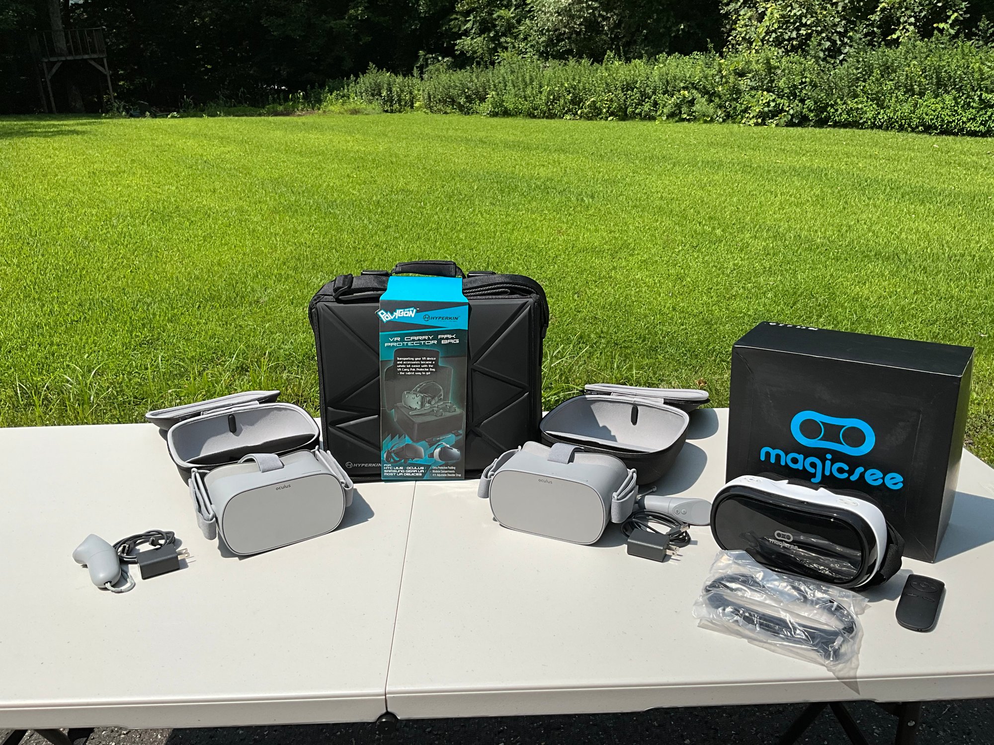 Oculus Go Standalone VR Headsets & Controllers (Set/2) & MagicSee VR ...