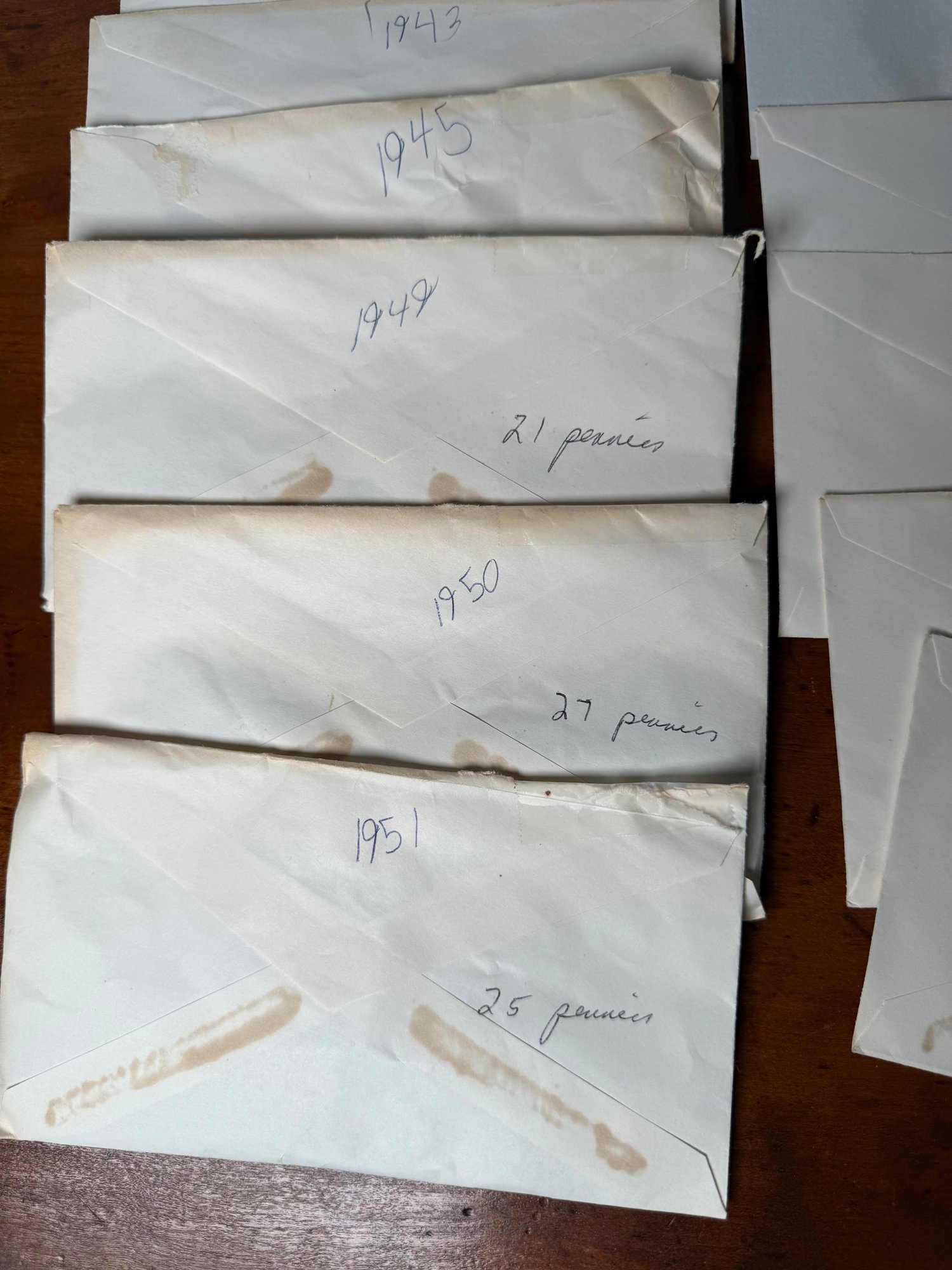 A Large Collection Of Pennies Starting At 1935 #40869597 | Auctionninja.com