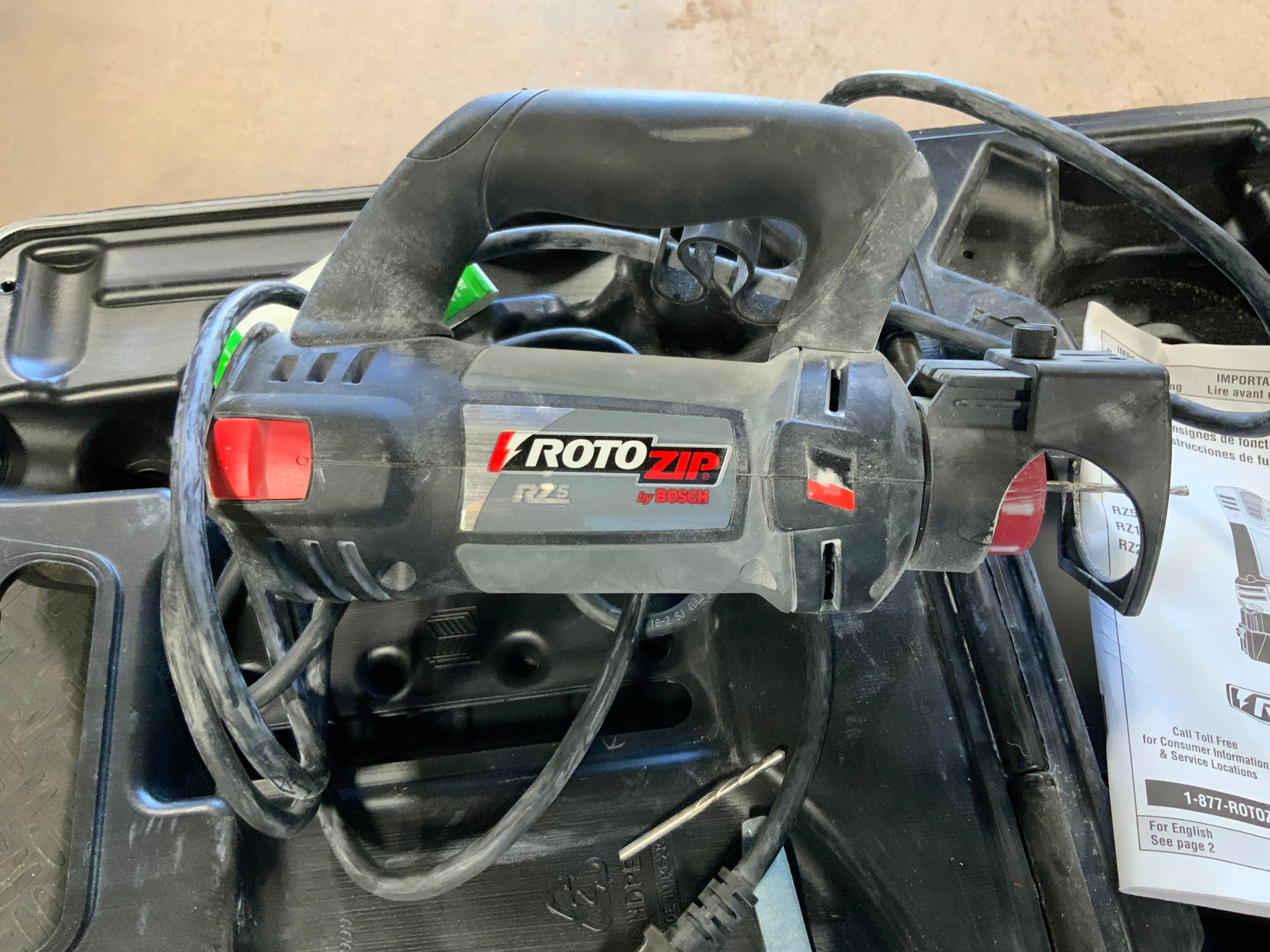 ROTO Zip By Bosch ~ Model RZ5 ~ ROTO Saw W/case #40789248 ...