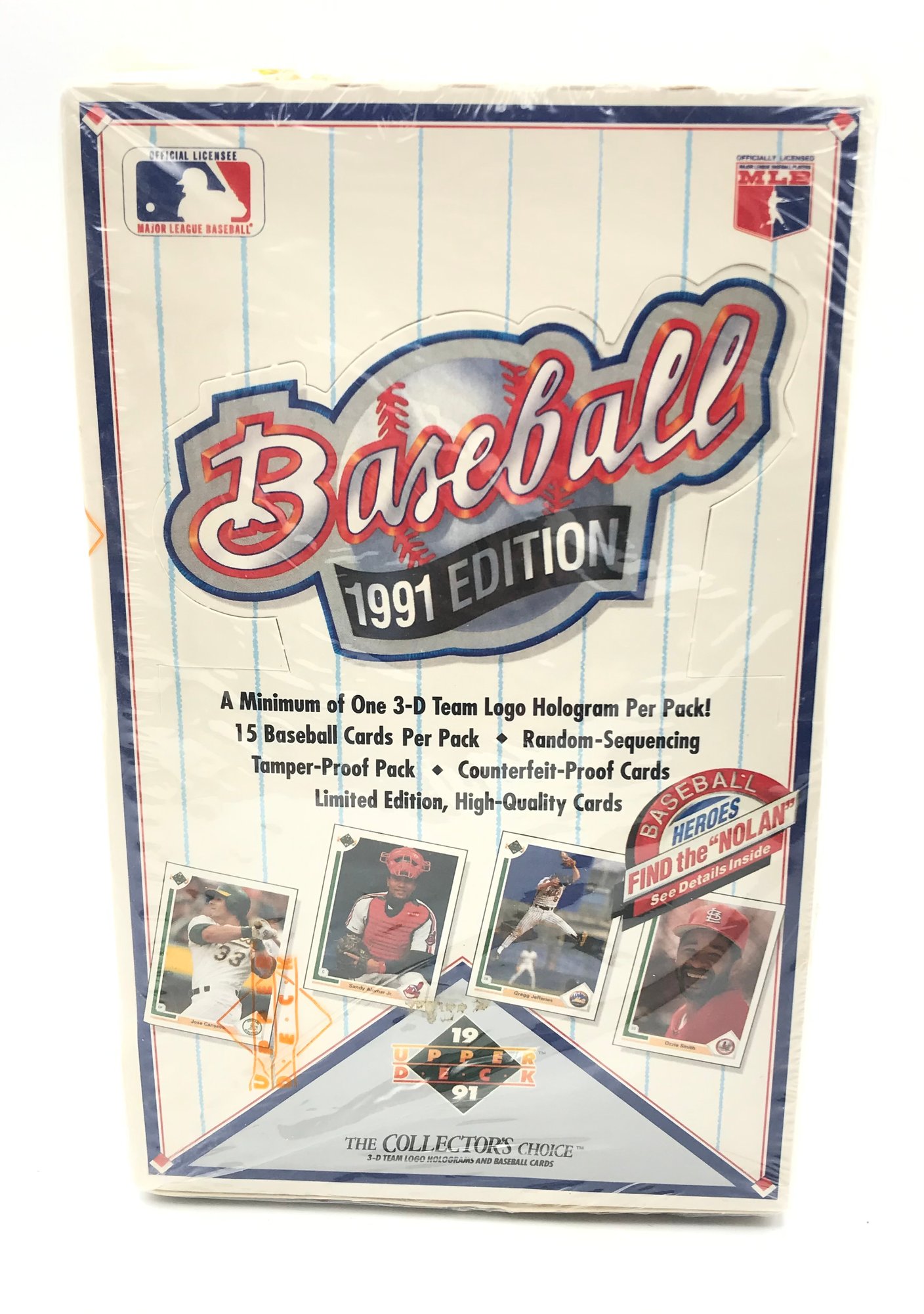 New! 1991 Upper Deck Baseball Card Set #2104894 | Auctionninja.com