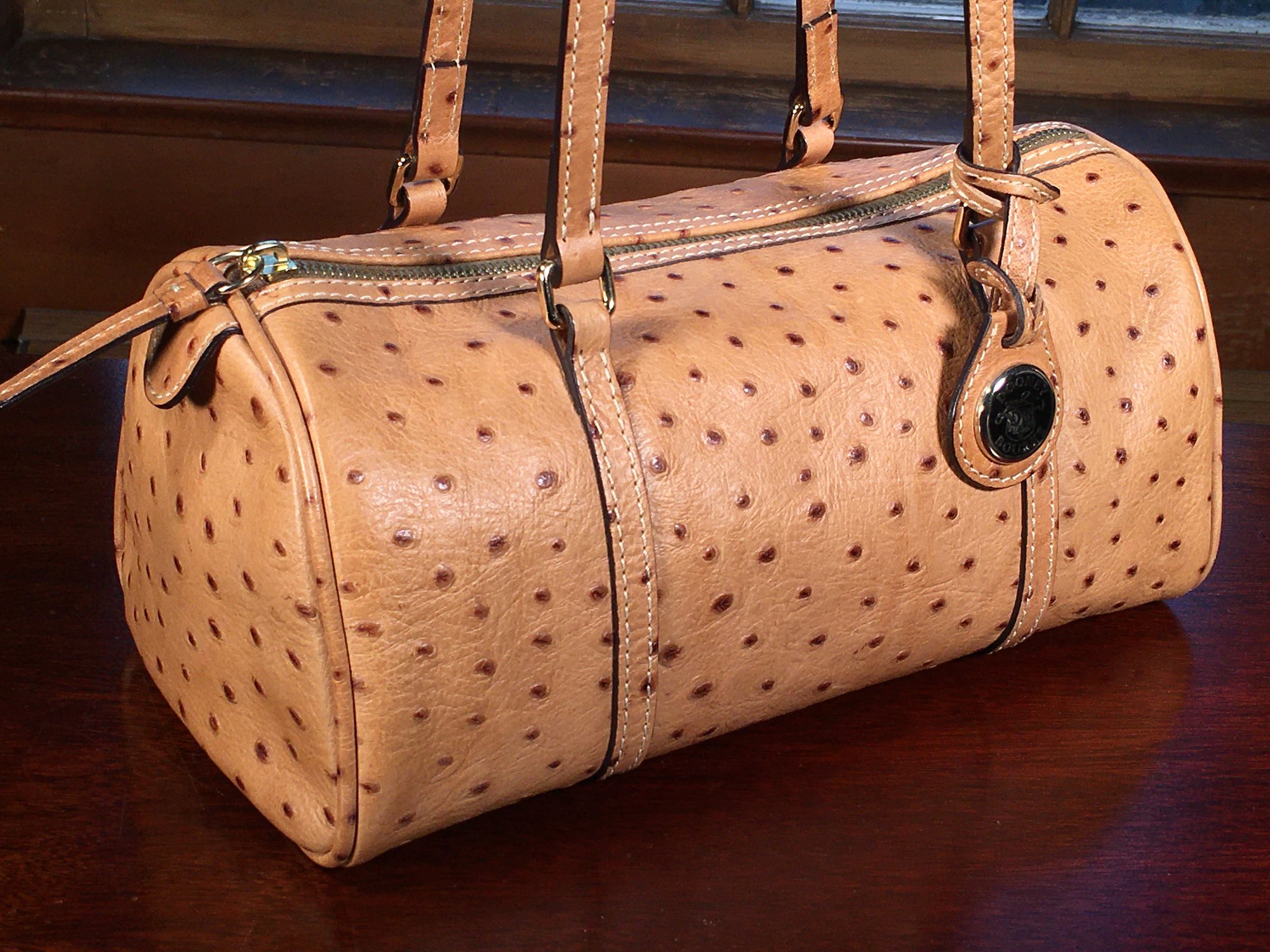 Beautiful DOONEY & BOURKE Ostrich Handbag - Very Nice Bag - These Bags ...