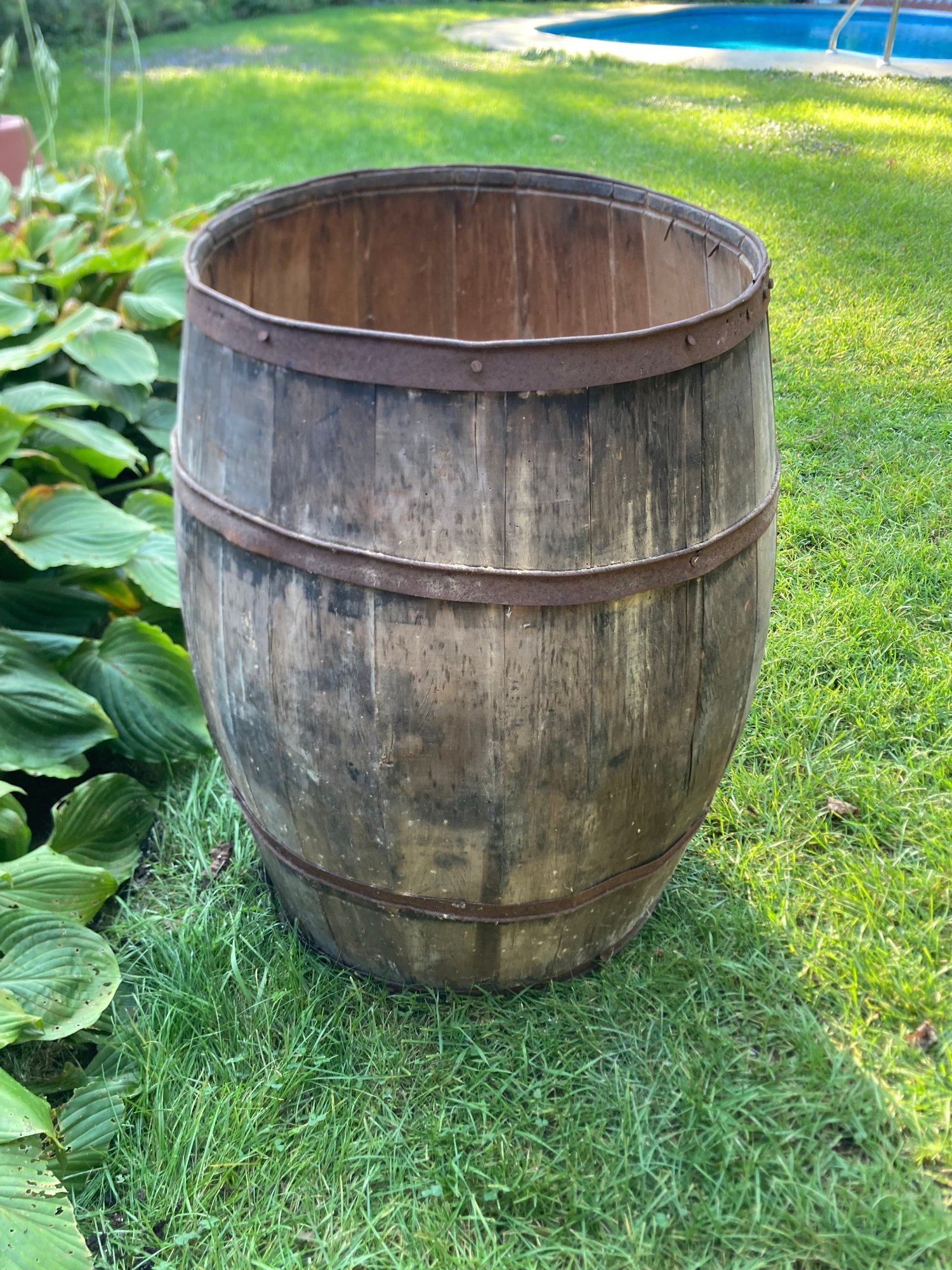 Antique Old Barrel Bottom Needs To Be Fixed All Pieces There #1948540 ...