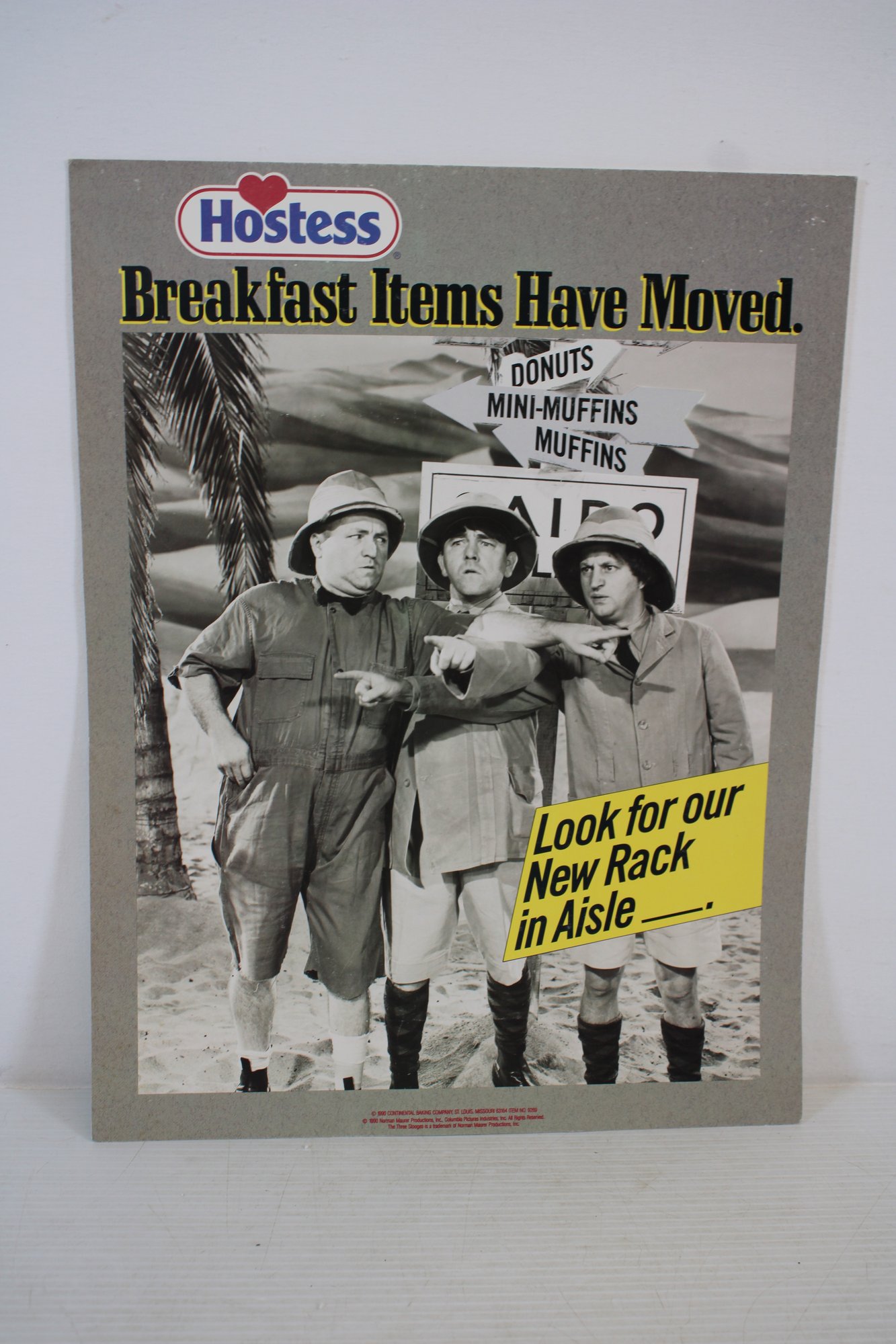 Vintage Hostess Three Stooges Advertisement #1957933 | Auctionninja.com