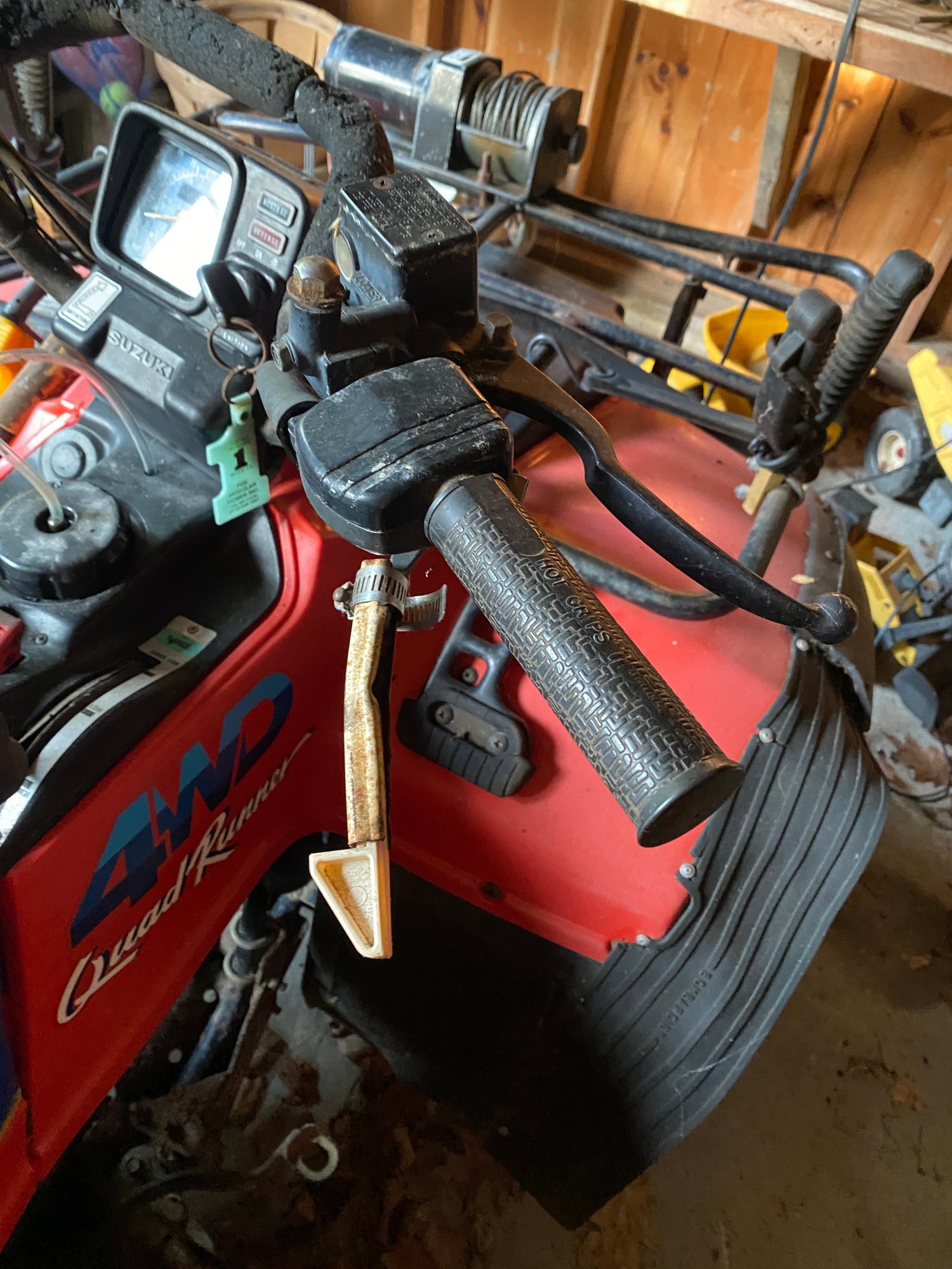 Vintage Suzuki Quad Runner 4WD 4x4 ATV New Tires Runs #2157524 ...