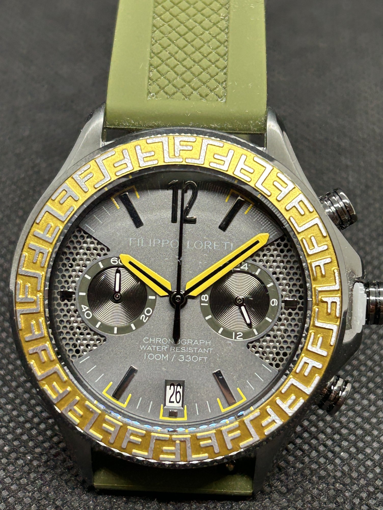 New Unworn FILIPPO LORETI 'Ascari Portofino' Men's Luxury Chronograph ...
