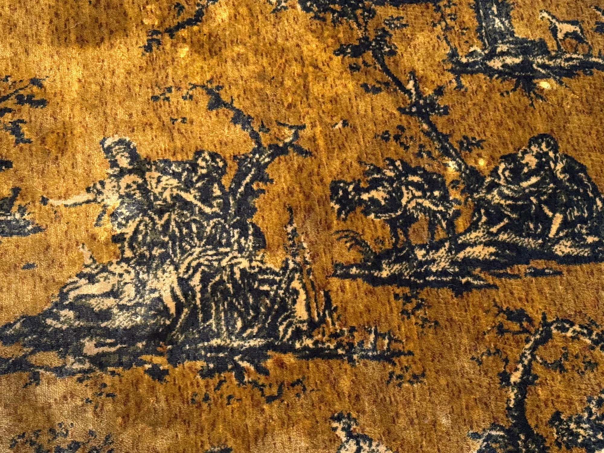 Oriental Toile Design Area Rug #40848888 | Auctionninja.com