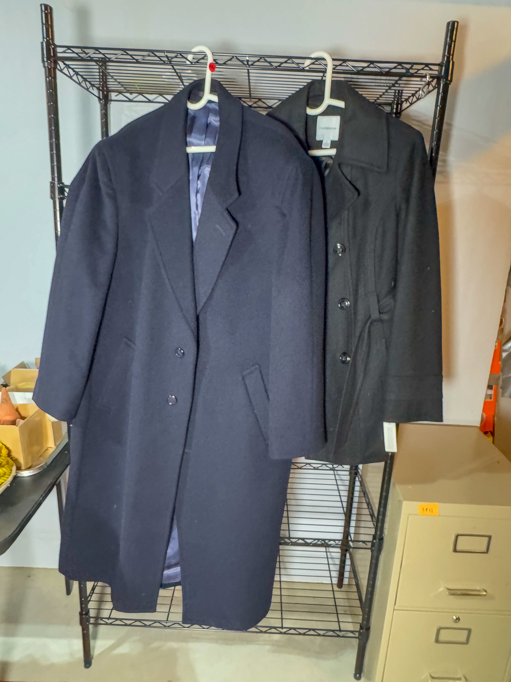 2 WOOL COATS #2060273 | Auctionninja.com