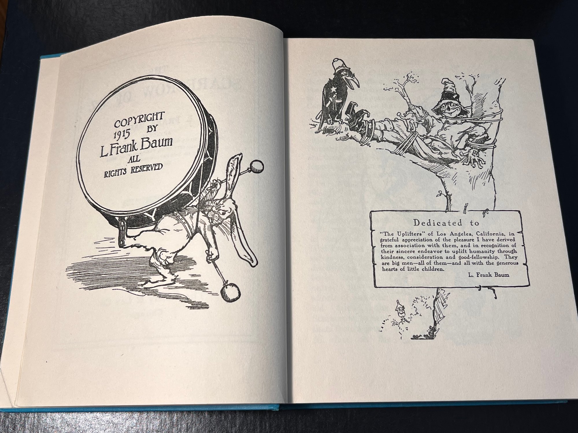 The Scarecrow Of Oz By L. Frank Baum Illustrated By John R. Neill (1915 ...