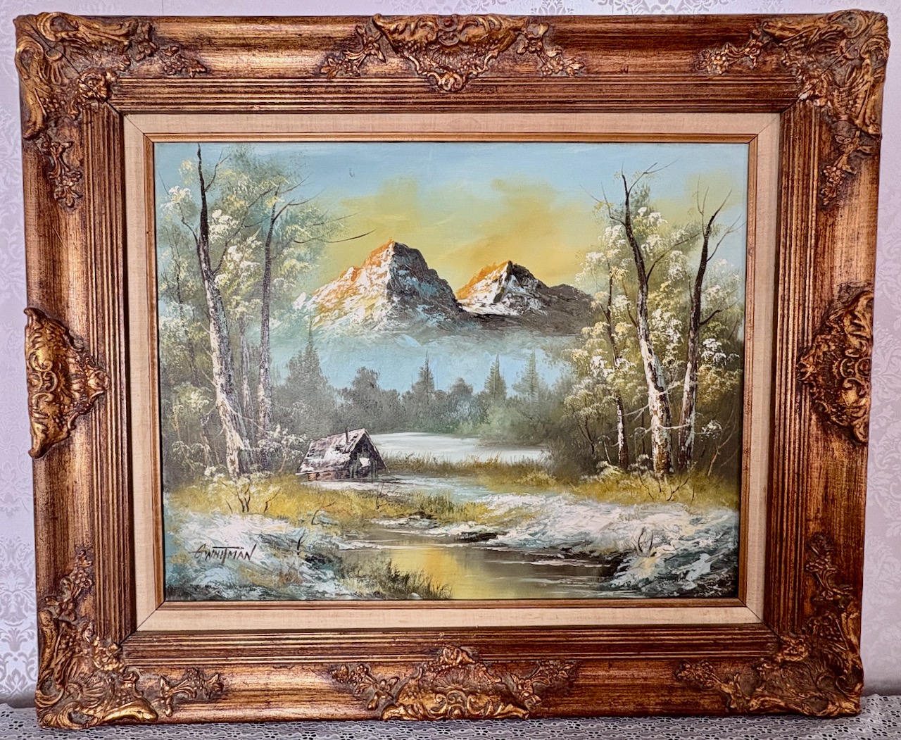 G. Whitman Landscape Oil On Canvas #2054767 | Auctionninja.com