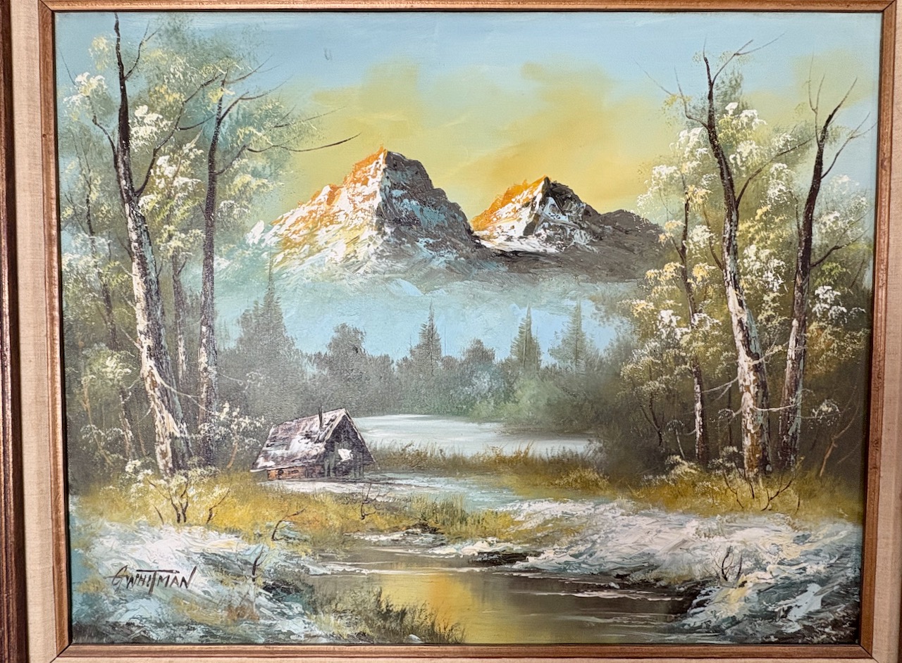 G. Whitman Landscape Oil On Canvas #2054767 | Auctionninja.com