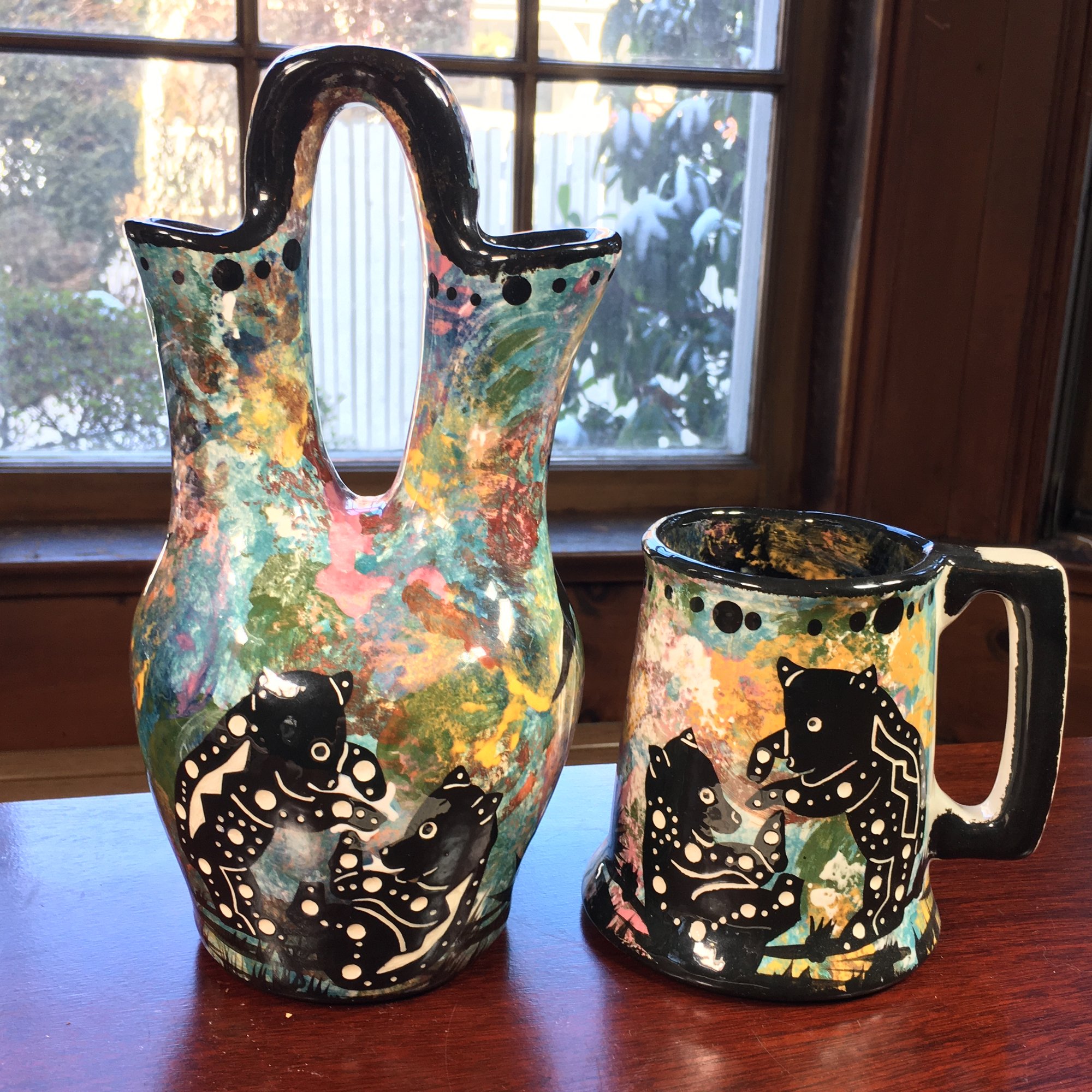 Two (2) Pieces William Immanuel - Arizona / New Mexico USA Pottery ...