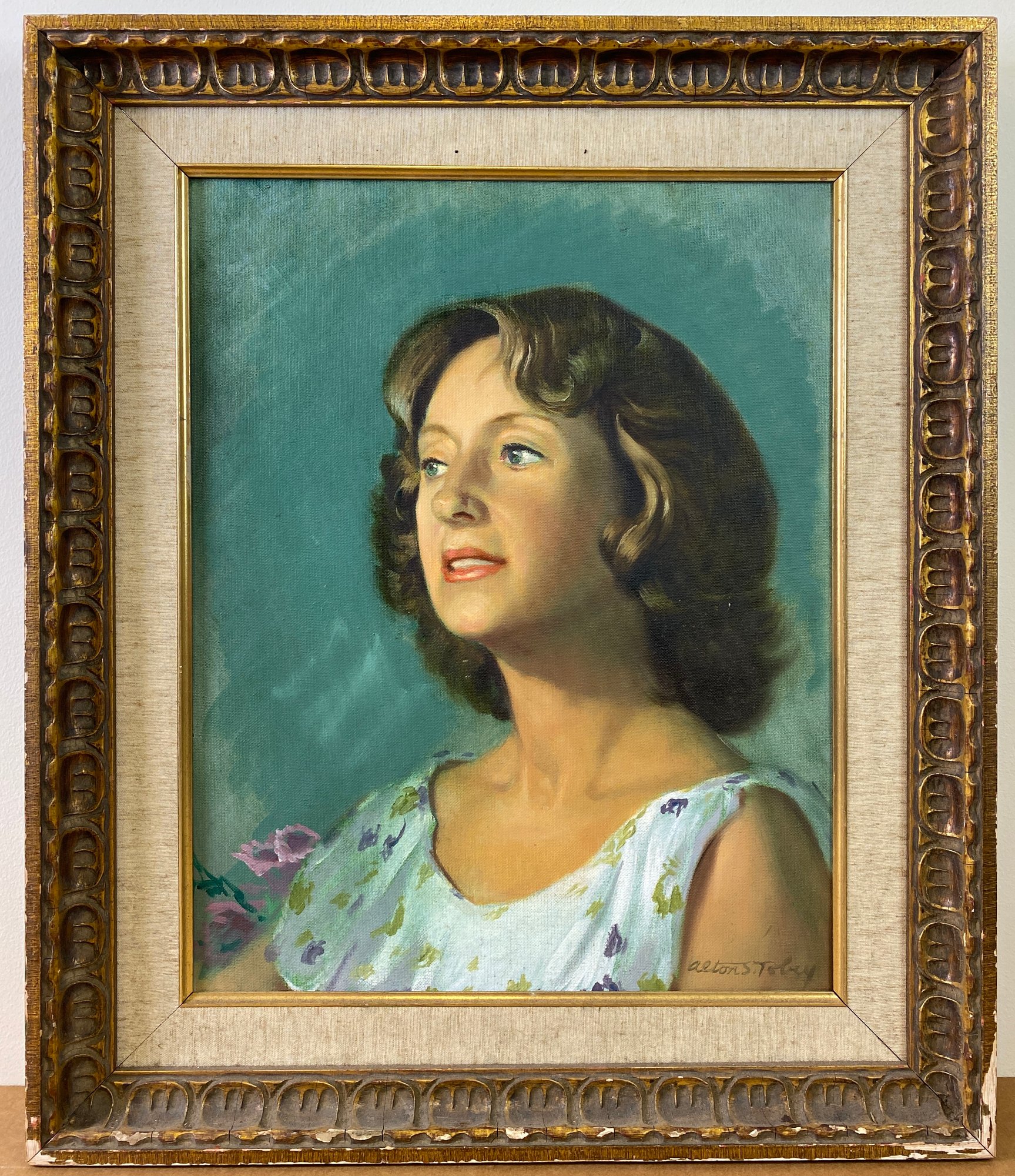 Original Acrylic On Canvas -65th CT Secretary Of State Gloria Schaffer ...