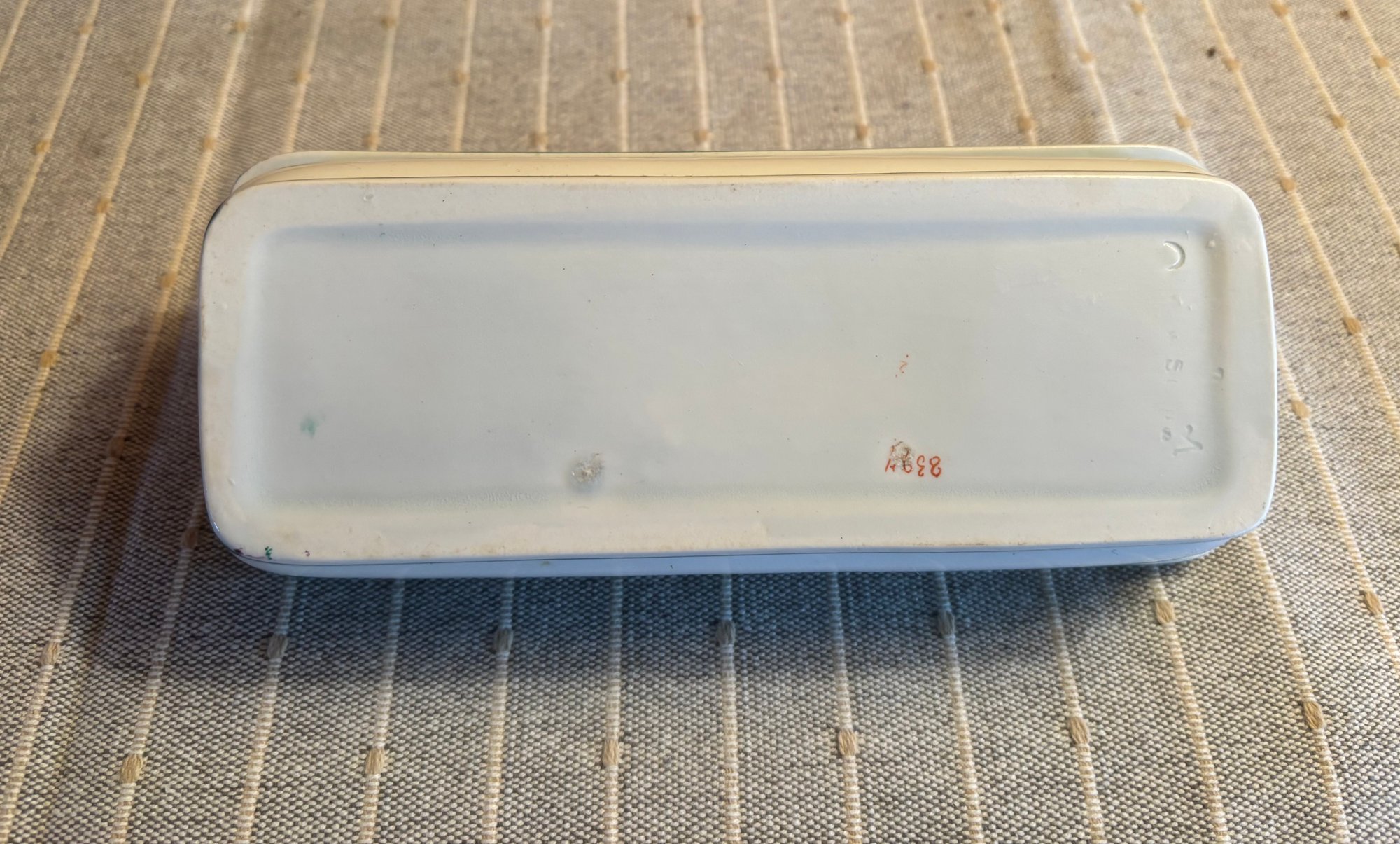 Antique Porcelain Victorian Toothbrush #2091542 | Auctionninja.com