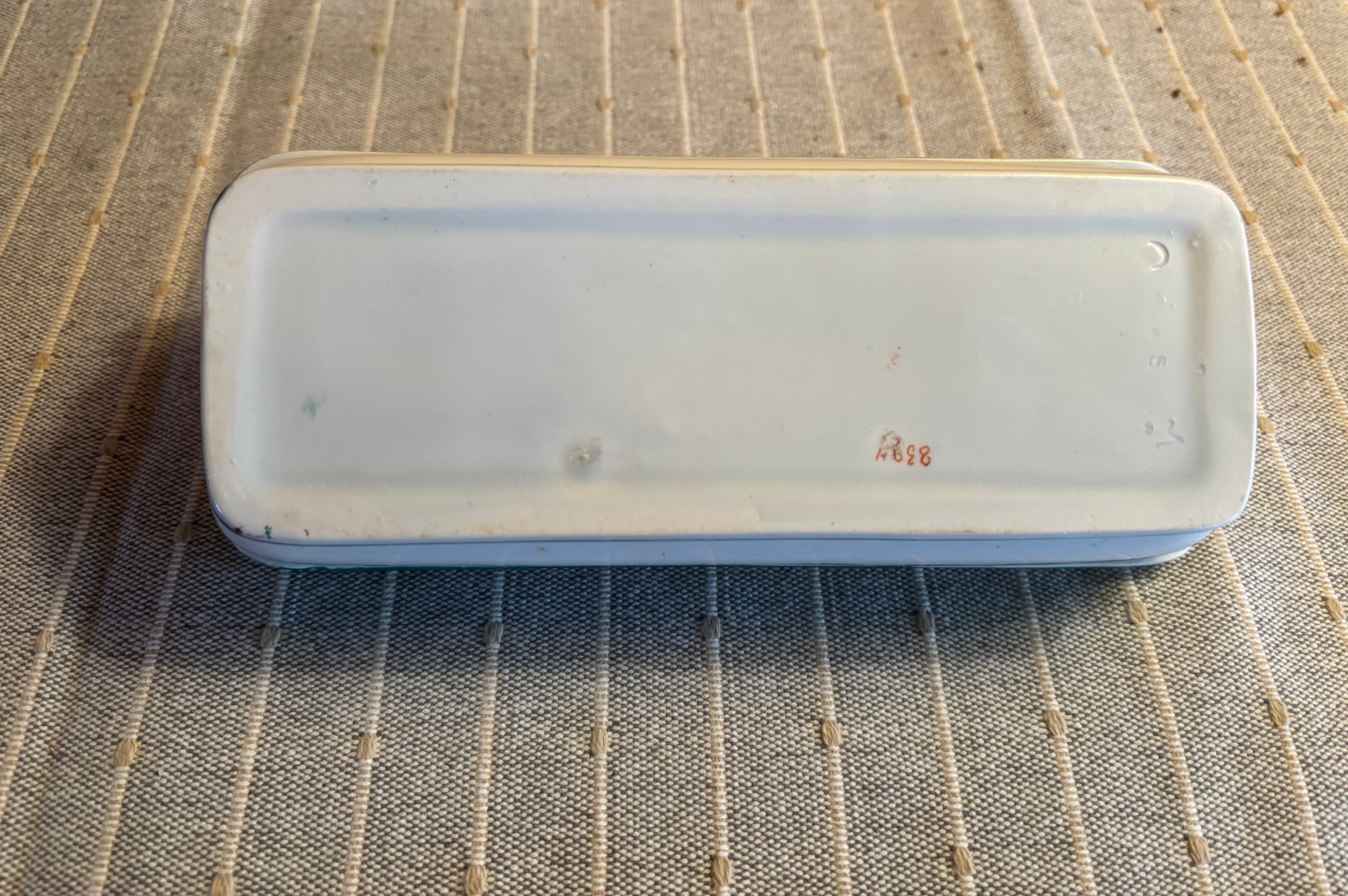 Antique Porcelain Victorian Toothbrush #2091542 | Auctionninja.com