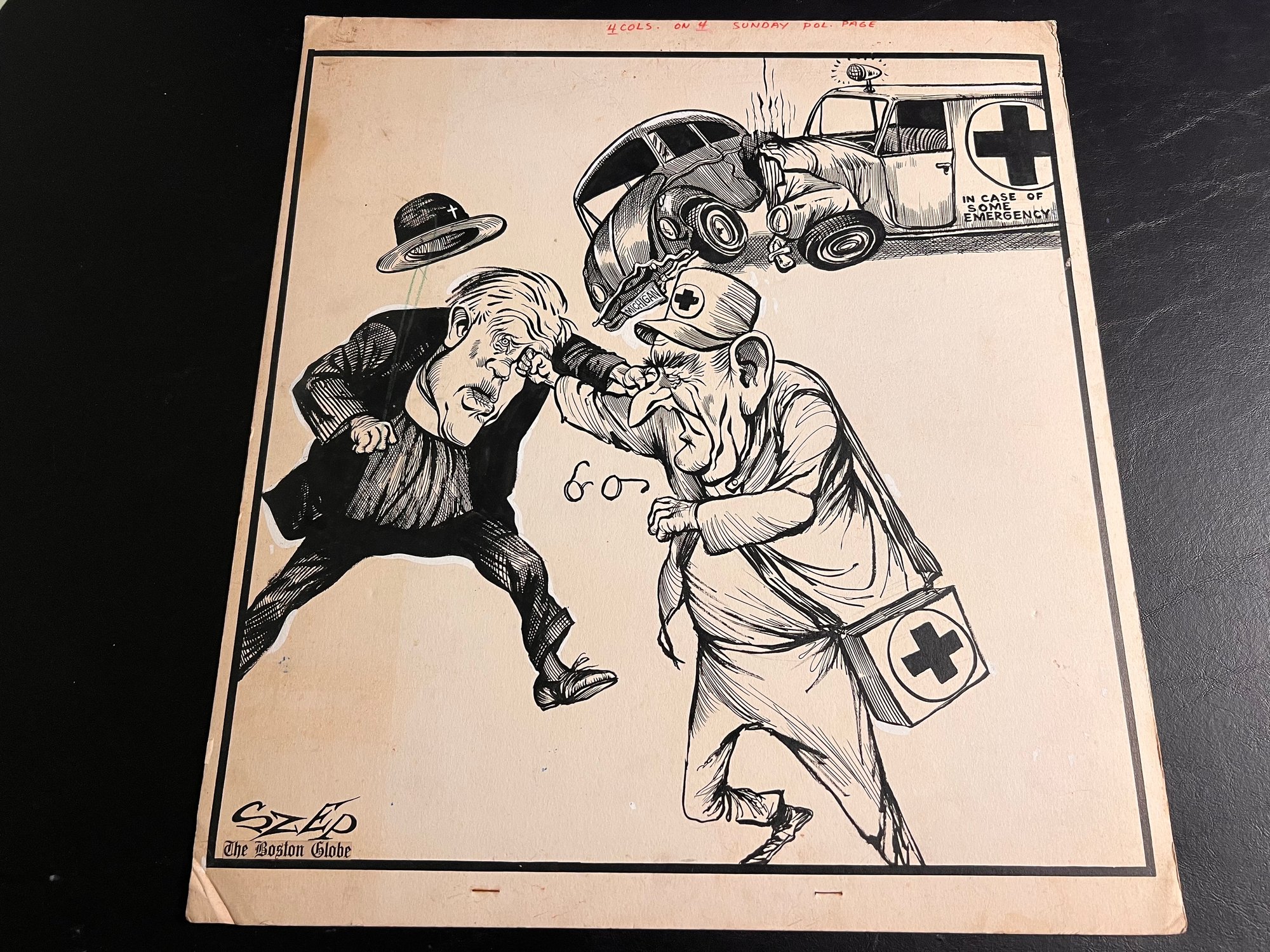 "IN CASE OF EMERGENCY" Political Cartoon By Pulitzer Prize-Winning ...