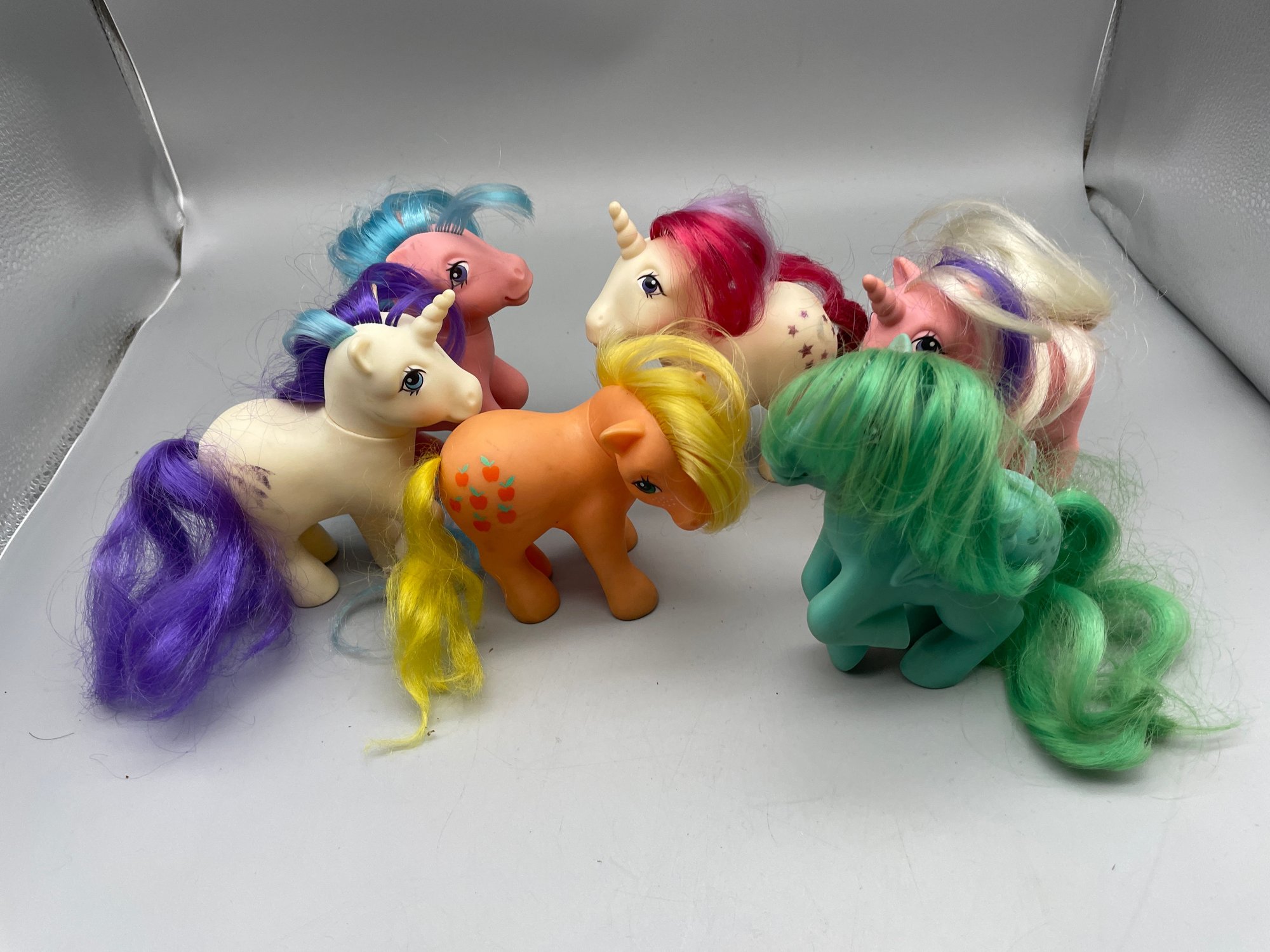 (12) 1983 Hasbro My Little Pony . About 5" Tall. #2169078 ...