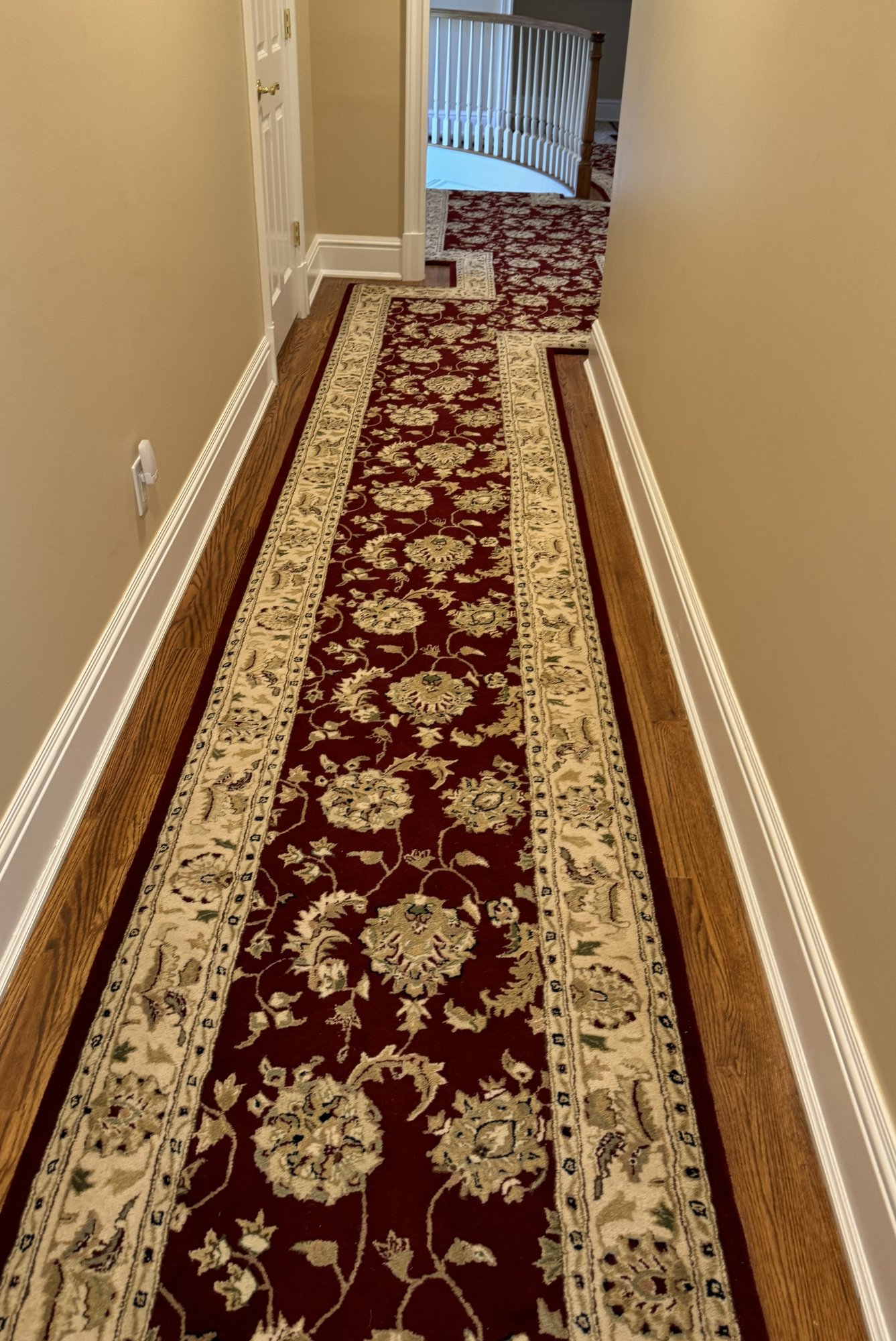 A Custom Made Wool Hallway Runner Plus Stair Runner #1982798 ...