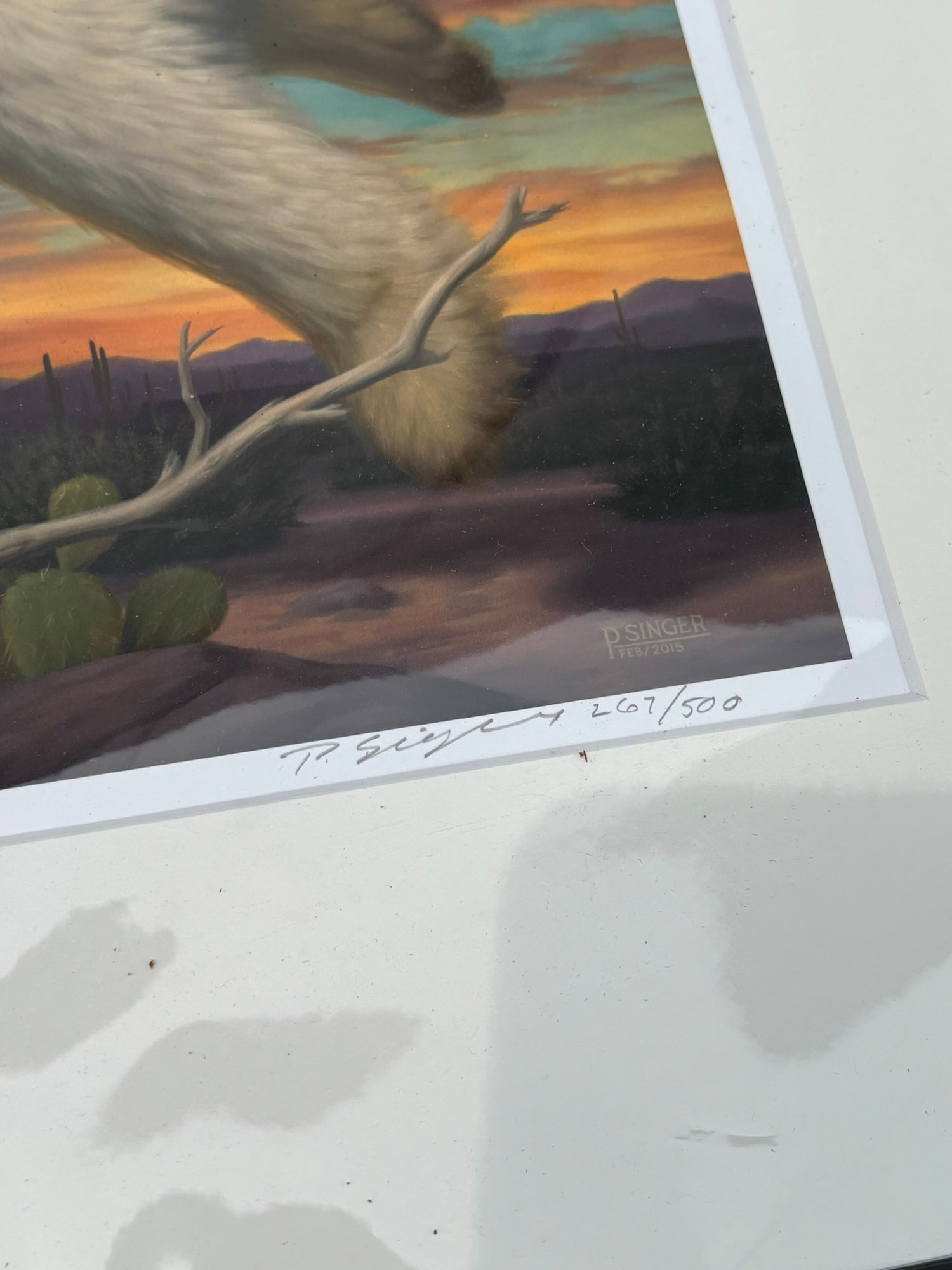 A Pair Of Lithogrphs By Philip Singer - Artist Proof, Numbered, And ...