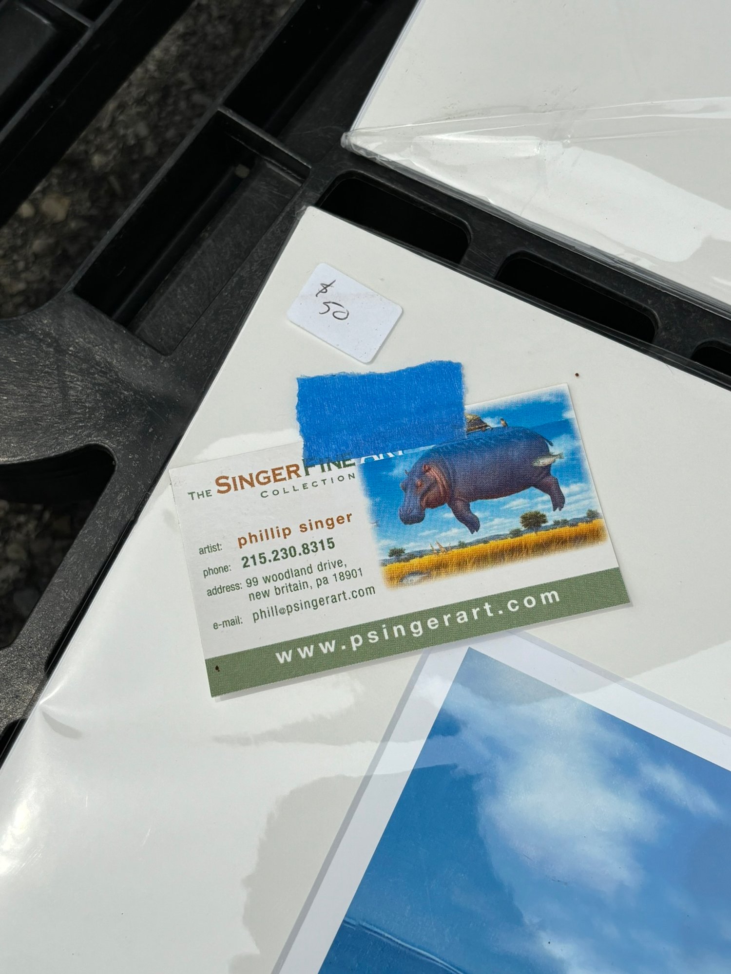 A Pair Of Lithogrphs By Philip Singer - Artist Proof, Numbered, And ...