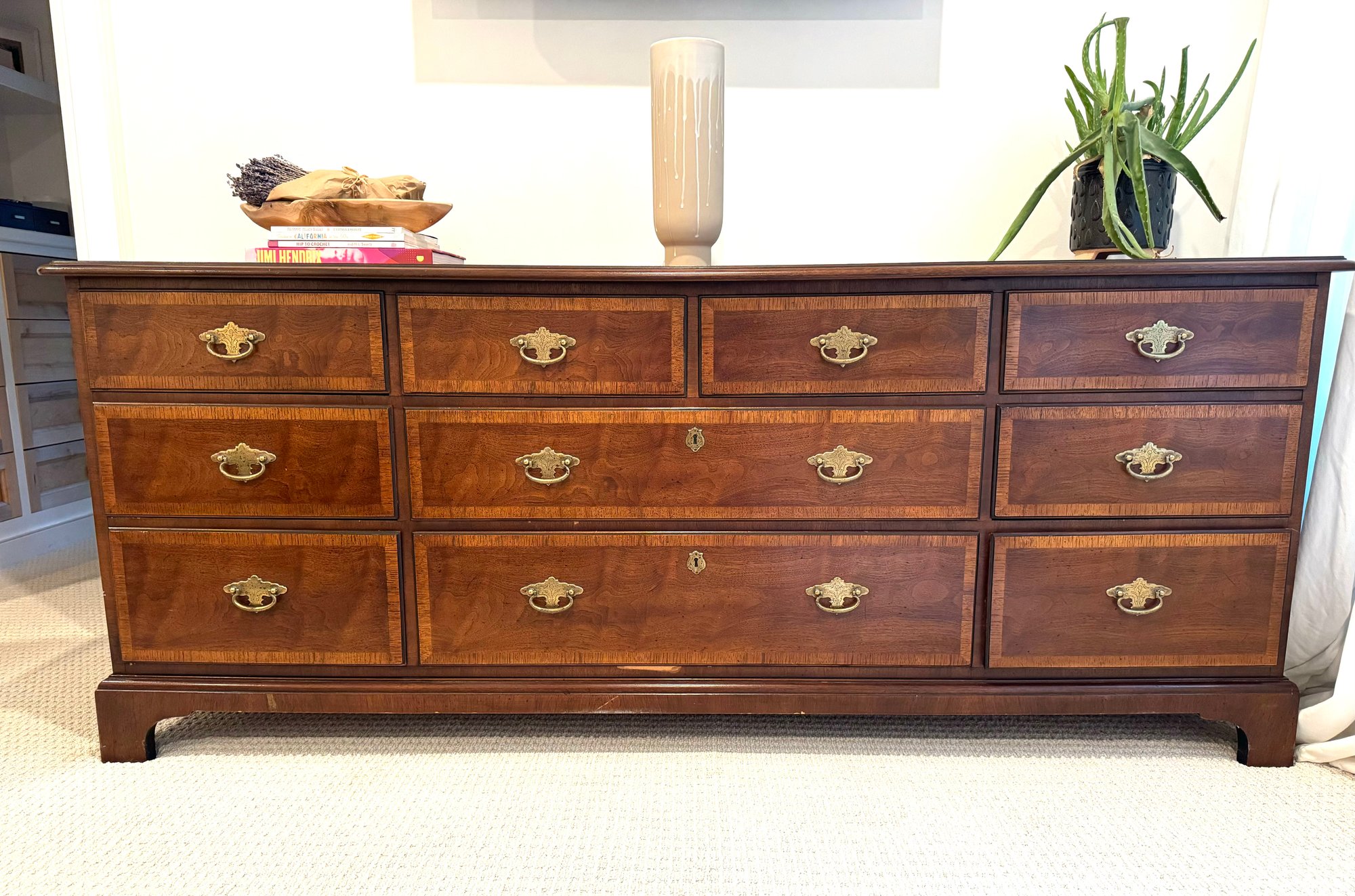 Henredon Chest Ten Drawer Mahogany Dresser (LOC F:2) #1937761 ...