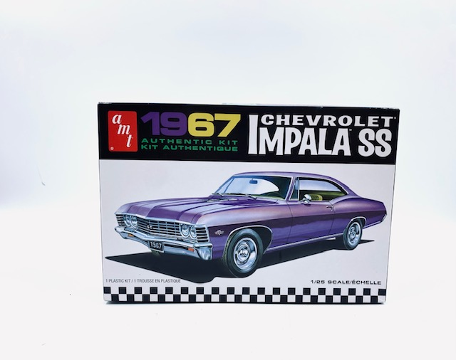 1967 Chevy Impala SS Model Car Kit In Box #1986638 | Auctionninja.com