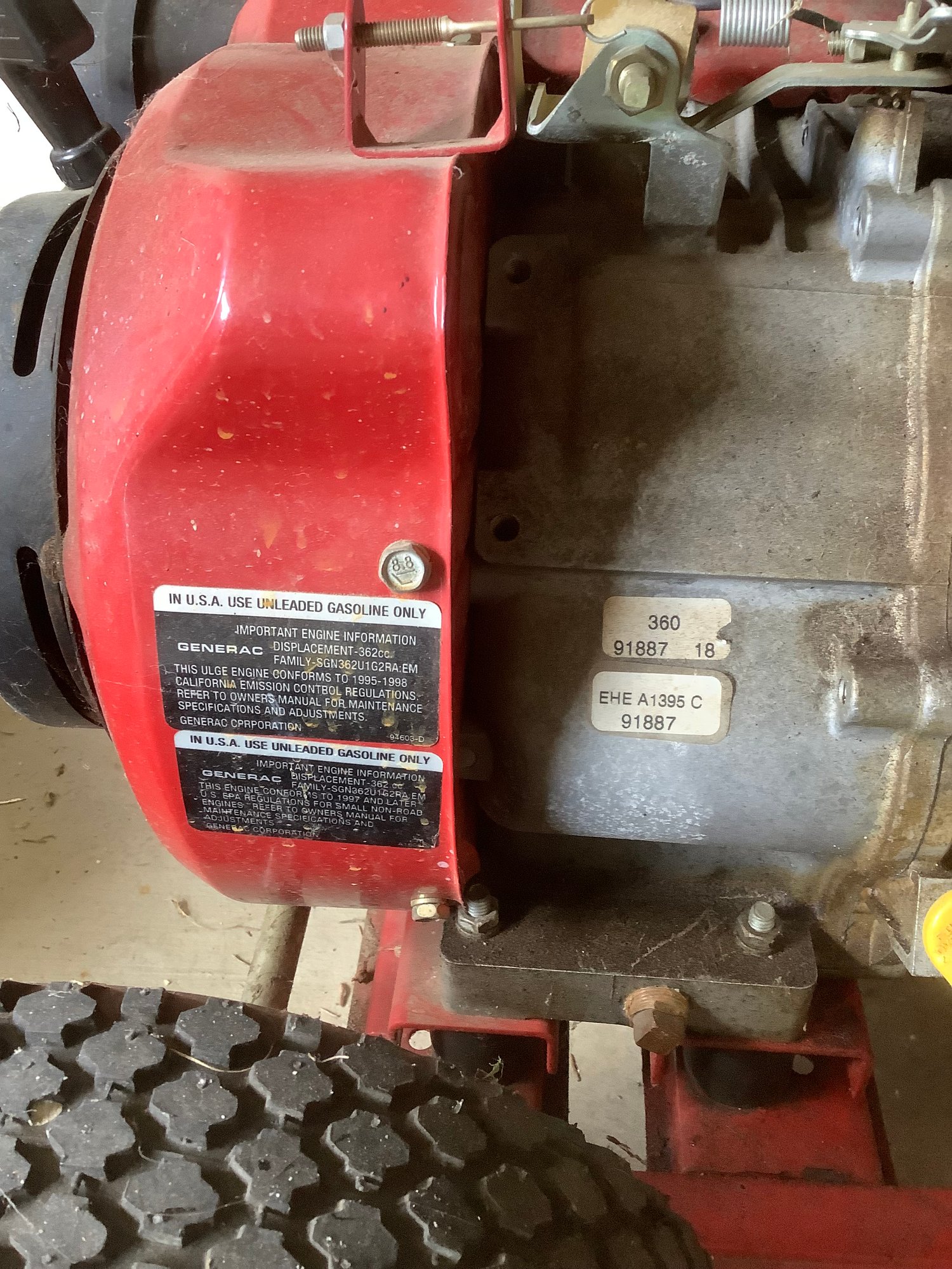 Generac 5500XL Generator #2048425 | Auctionninja.com
