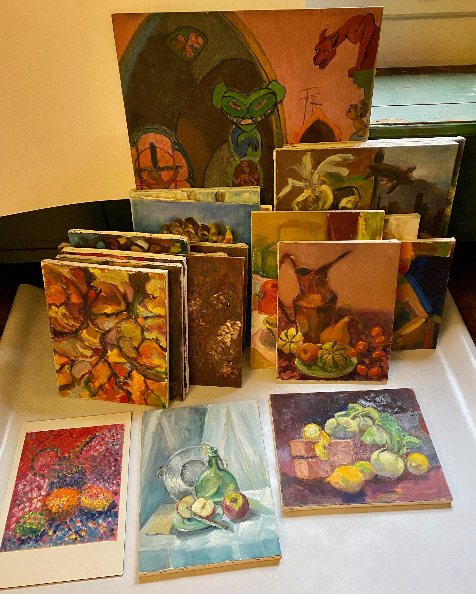 24 Original Oil Paintings By Gertrude Gray Yourke #40681505 ...
