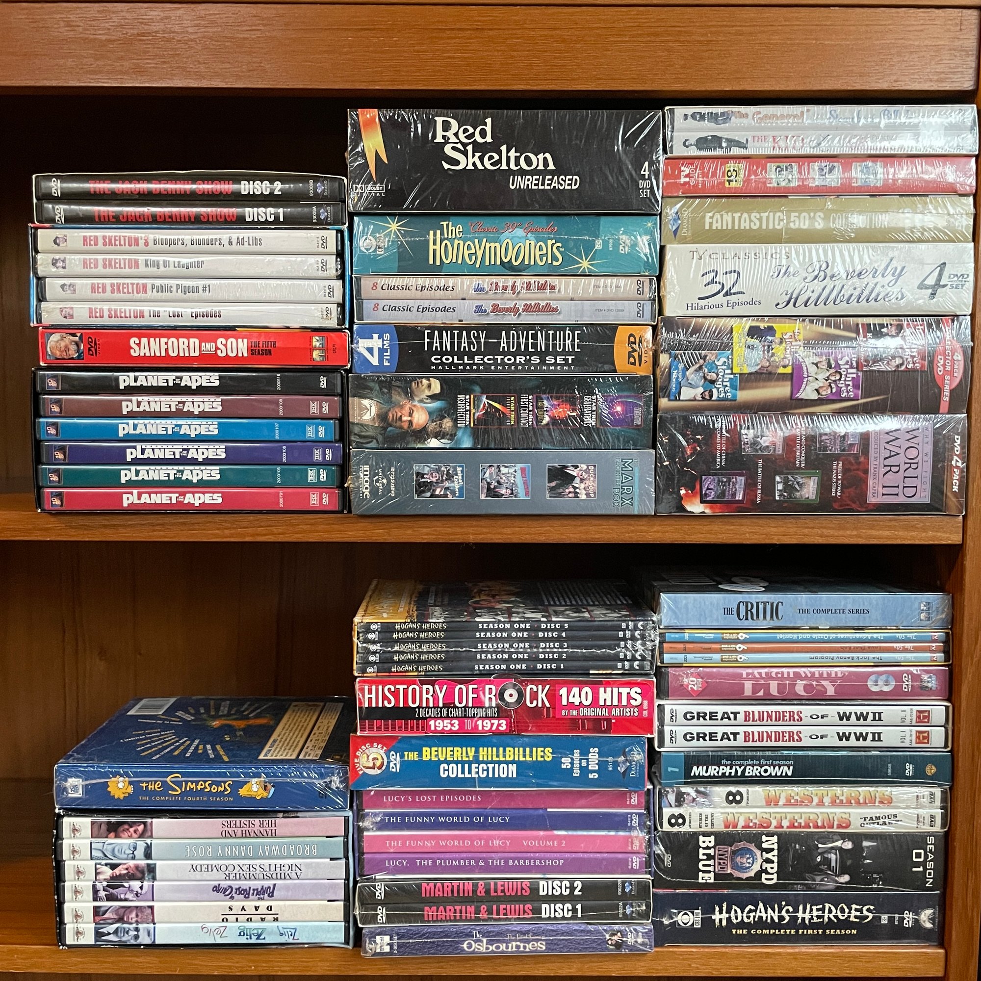 Collection Of Mostly Sealed DVDs Box Sets. (2) #2058790 | Auctionninja.com