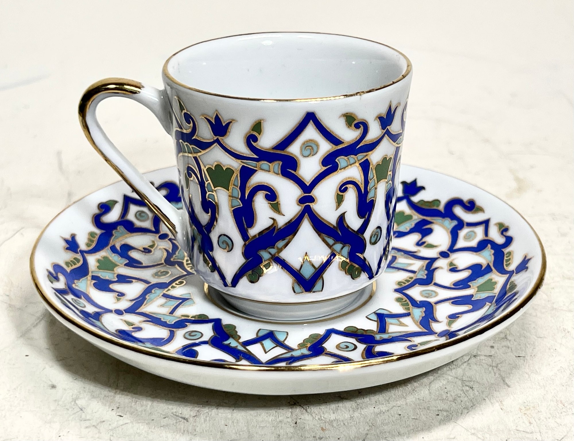 Beautiful Hand Painted Gural Porselen Porcelain Cup & Saucer #1995175 ...