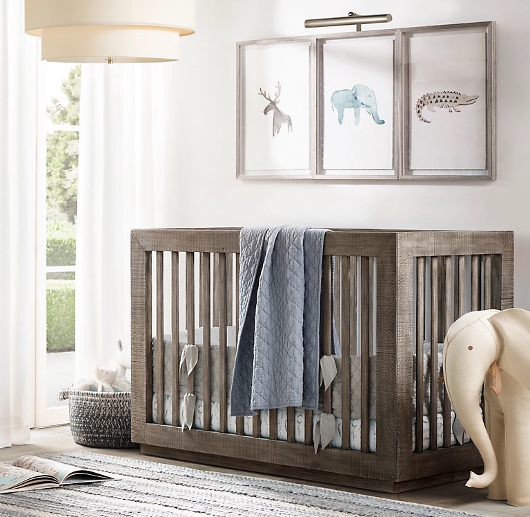 Restoration Hardware - Thayer - Crib - Timber Gray #40843615 ...