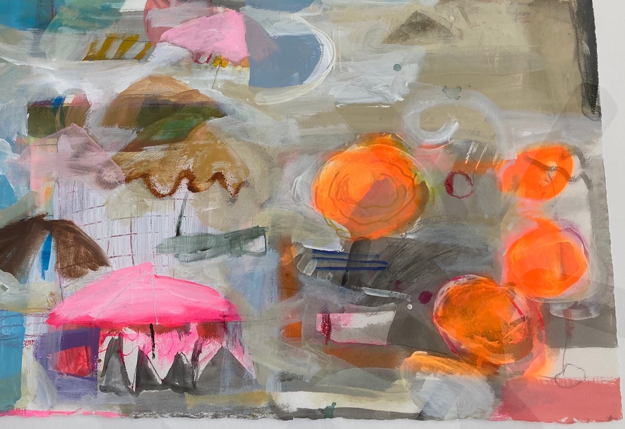 Mary Beth Marsden, "The Beach", Signed By Artist #2132998 ...