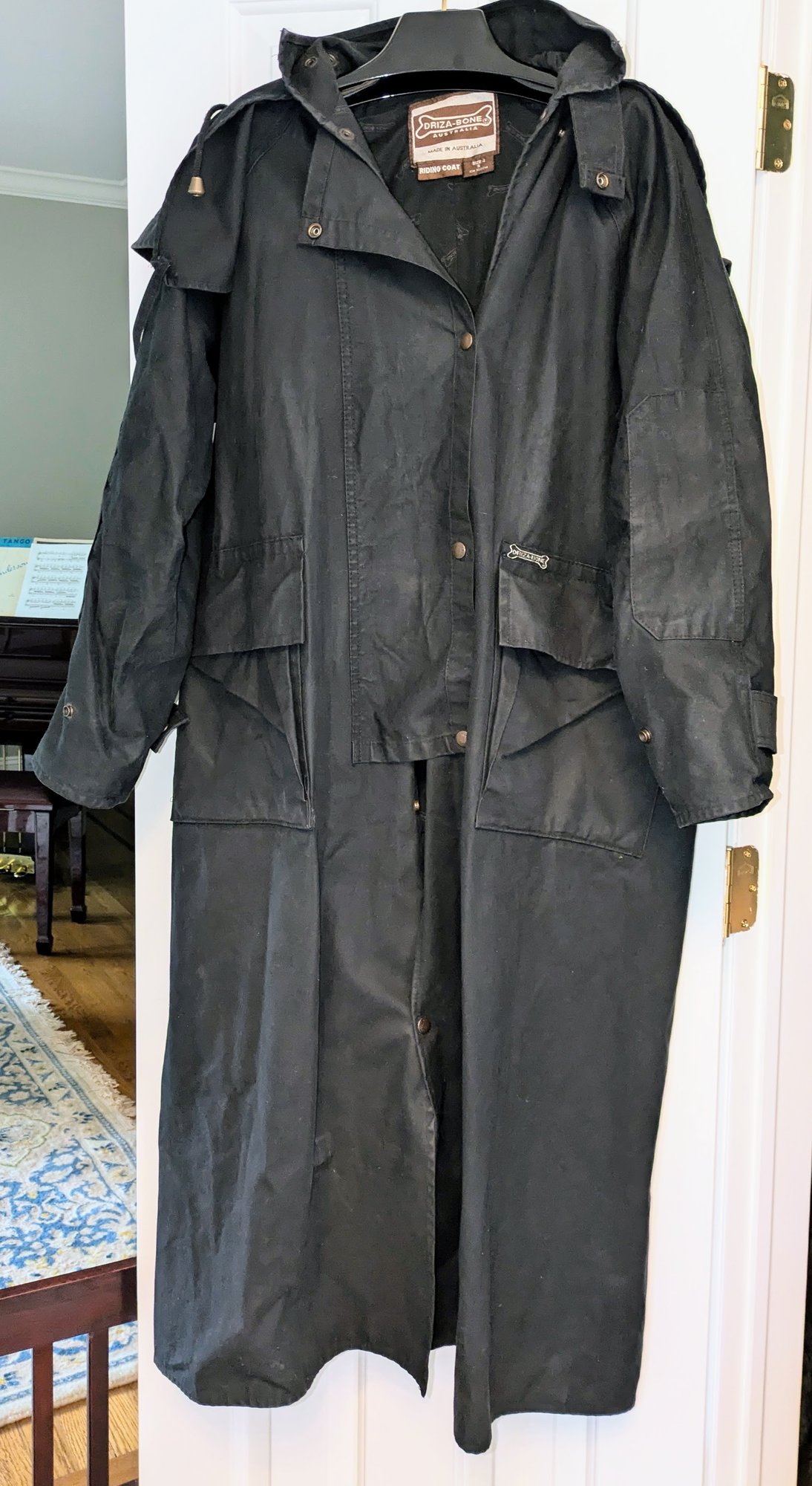 Driza-Bone Oilskin Rider Heritage Coat - Made In Australia #1930051 ...