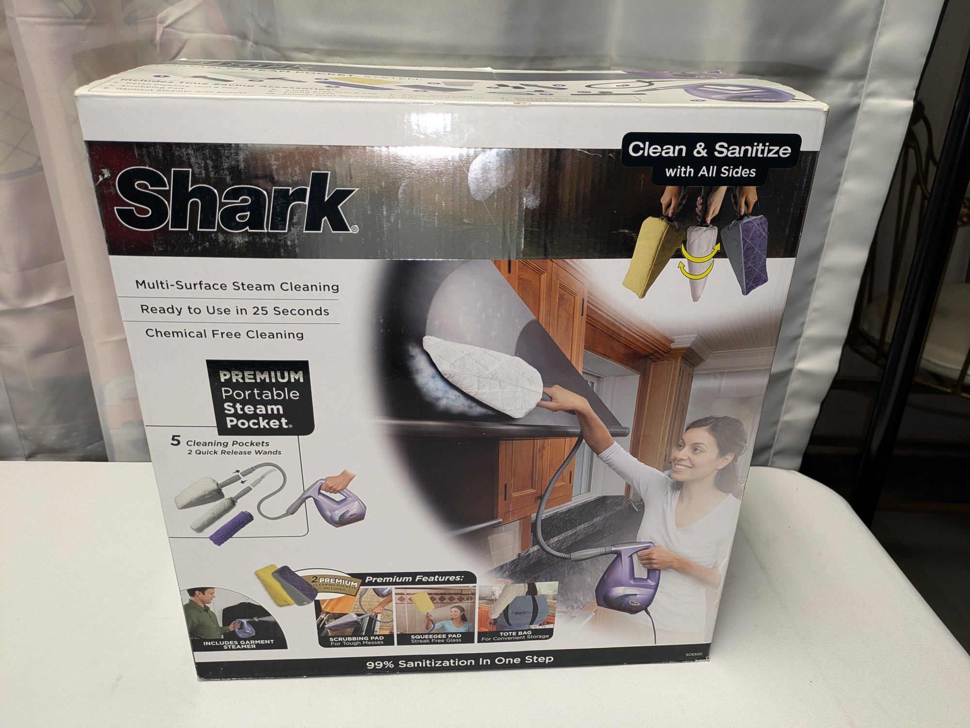 Shark Premium Portable Steam Pocket System - New In Box #1946362 ...