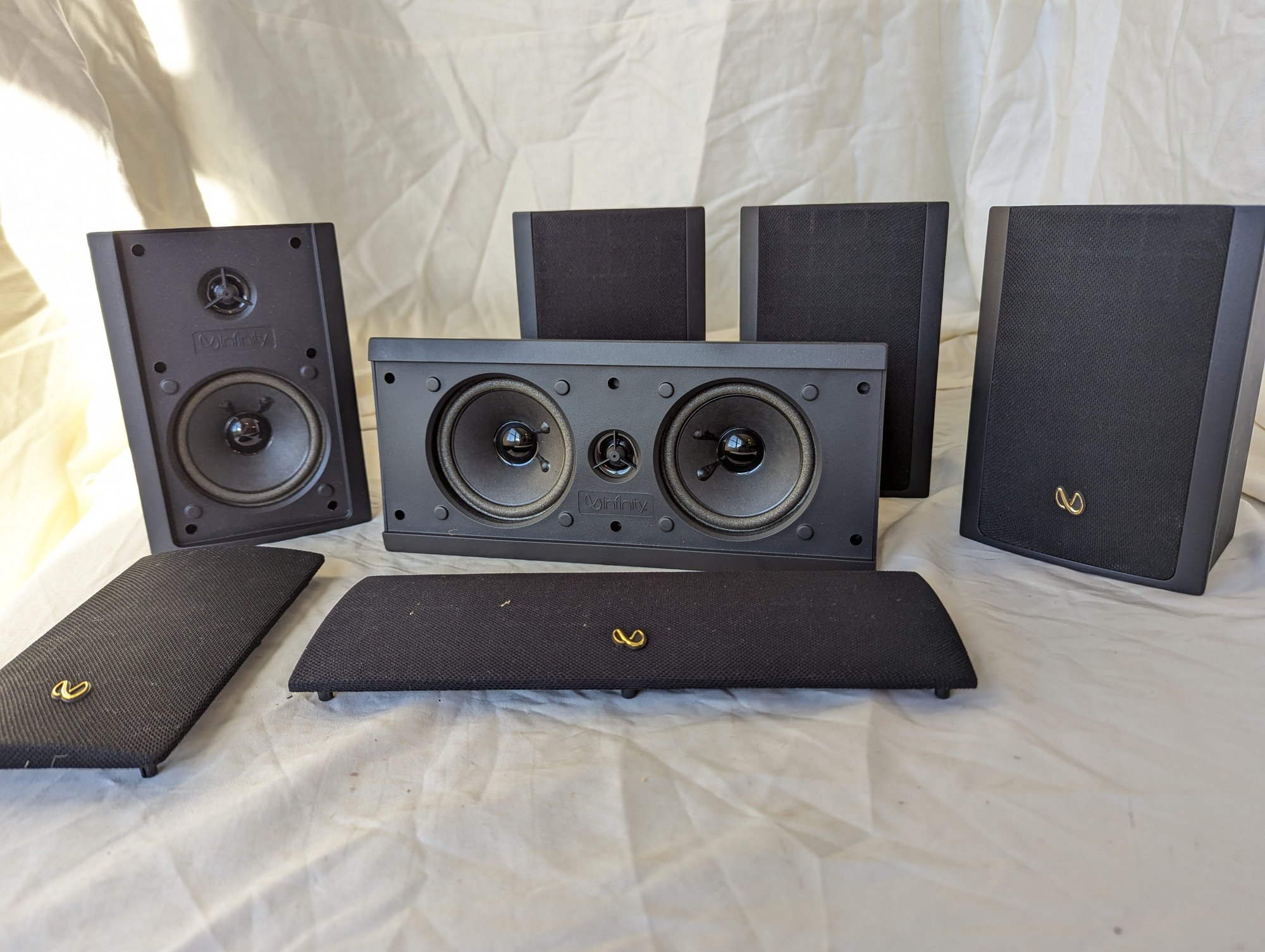 Infinity Minuette Speakers Includes 4 MPS Satellites And A Center ...