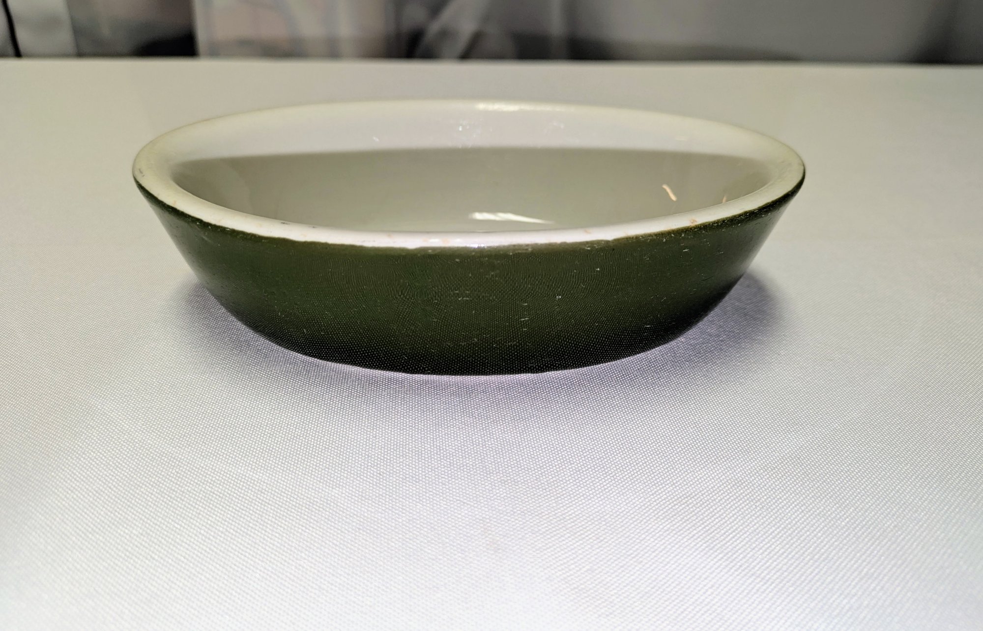 Vintage Hall Pottery Green Oval Restaurant Ware Baking Dish #2133220 ...